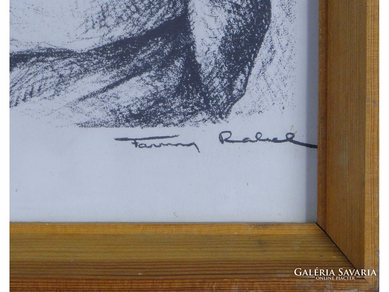 0E301 Eredeti FANNY RABEL litográfia - Kép, grafika | Galéria Savaria online piactér ...