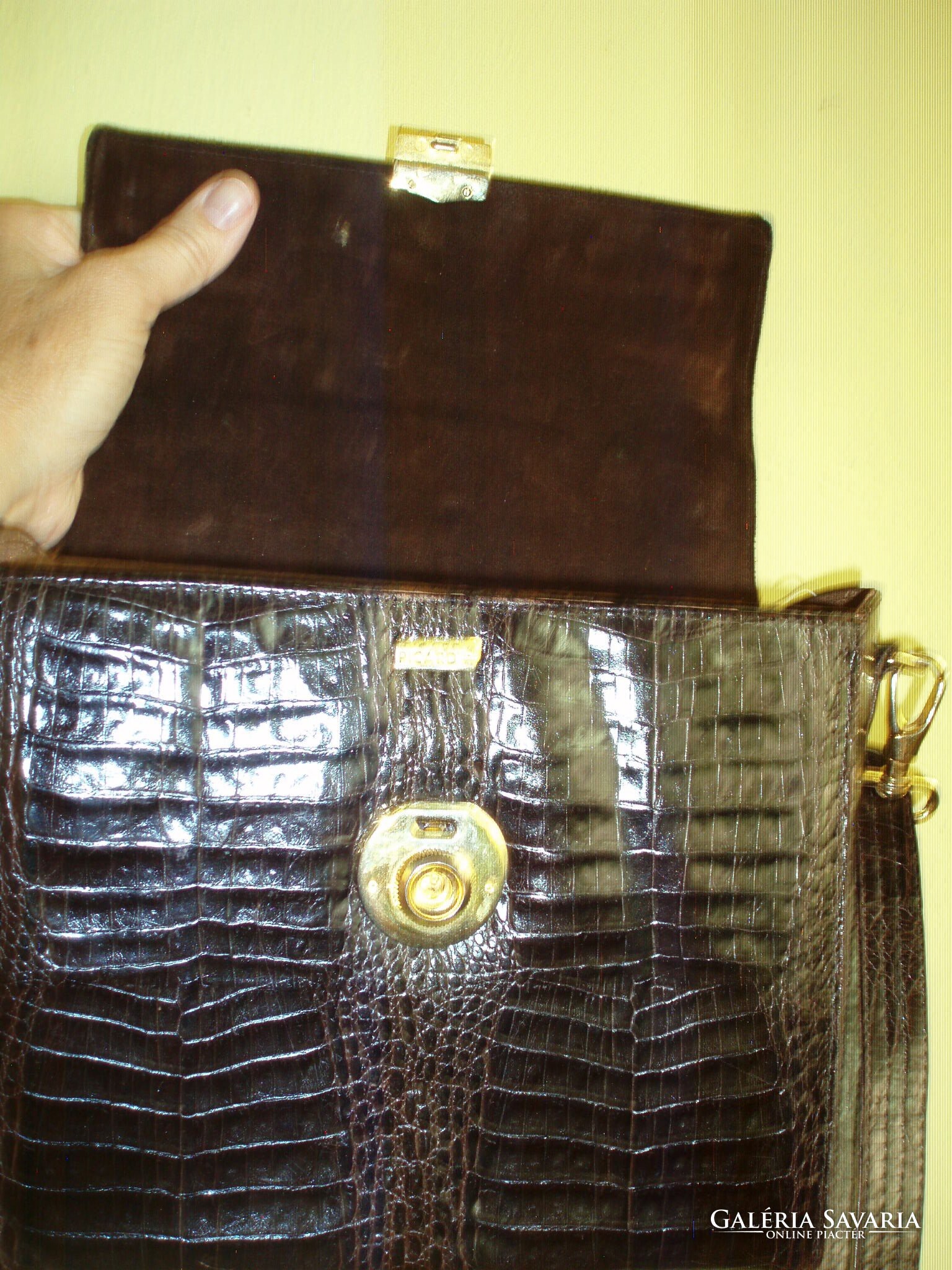 Vintage Picard valódi krokodilbőr női táska - Gardrób | Galéria Savaria ...