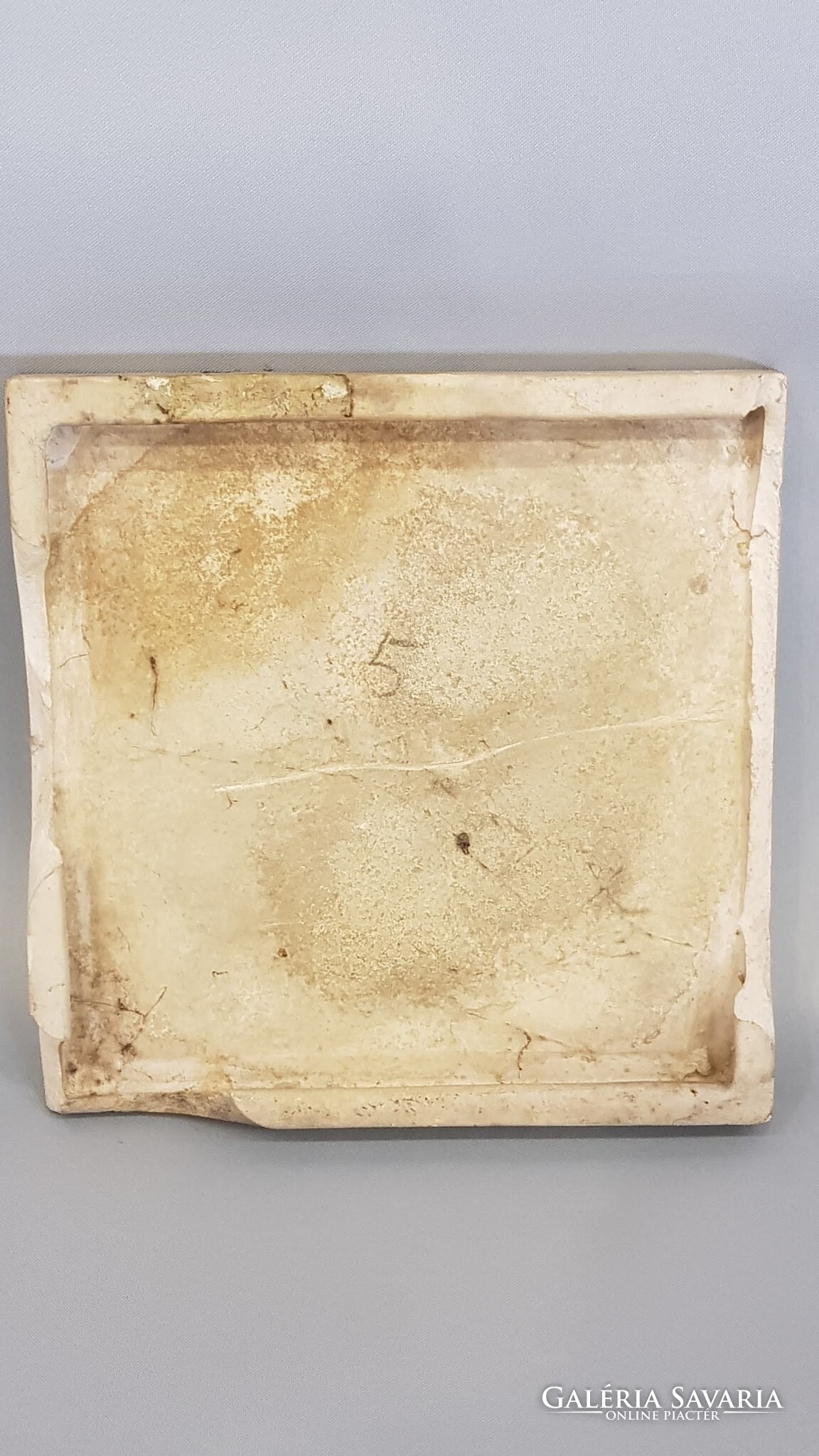 Régi, ritka Zsolnay eozin csempe, arany búzakalász - Porcelán | Galéria ...