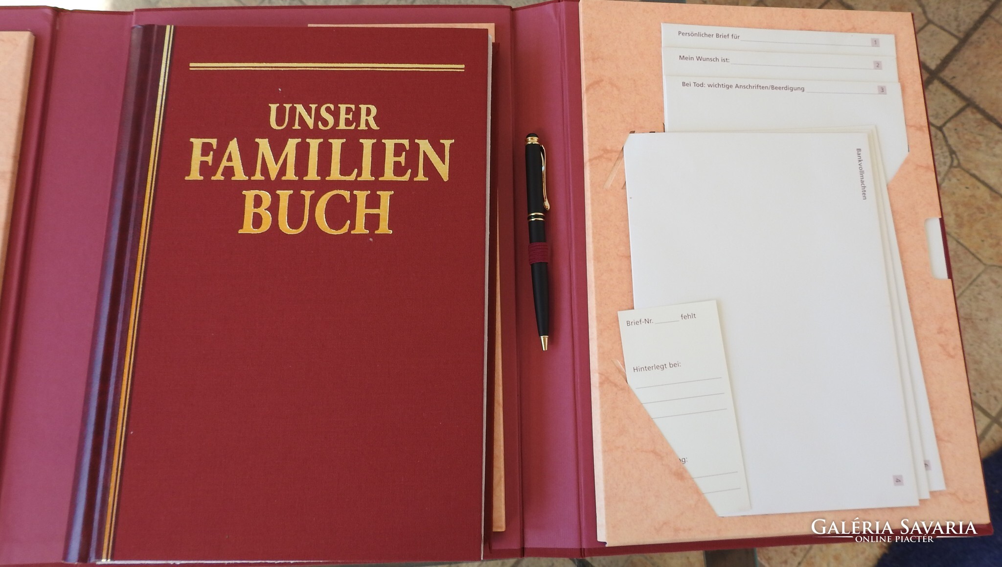 Nagy családi Album UNSER FAMILIEN BUCH ( Ajándéknak is ajánlom ...