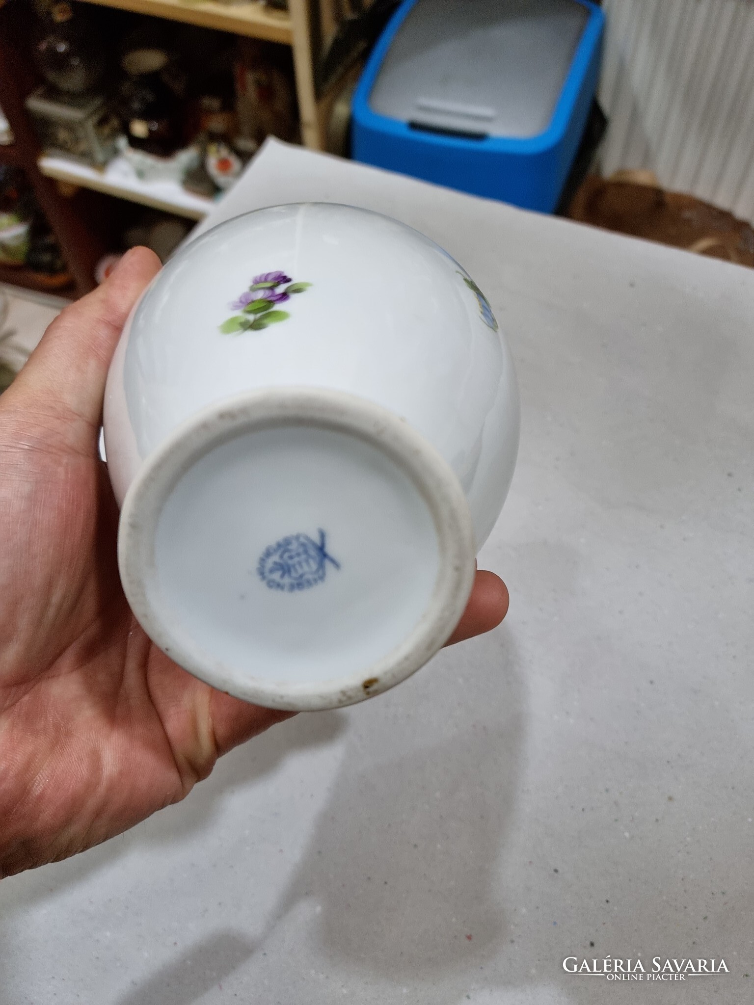 Herendi porcelán váza - Porcelán | Galéria Savaria online piactér ...