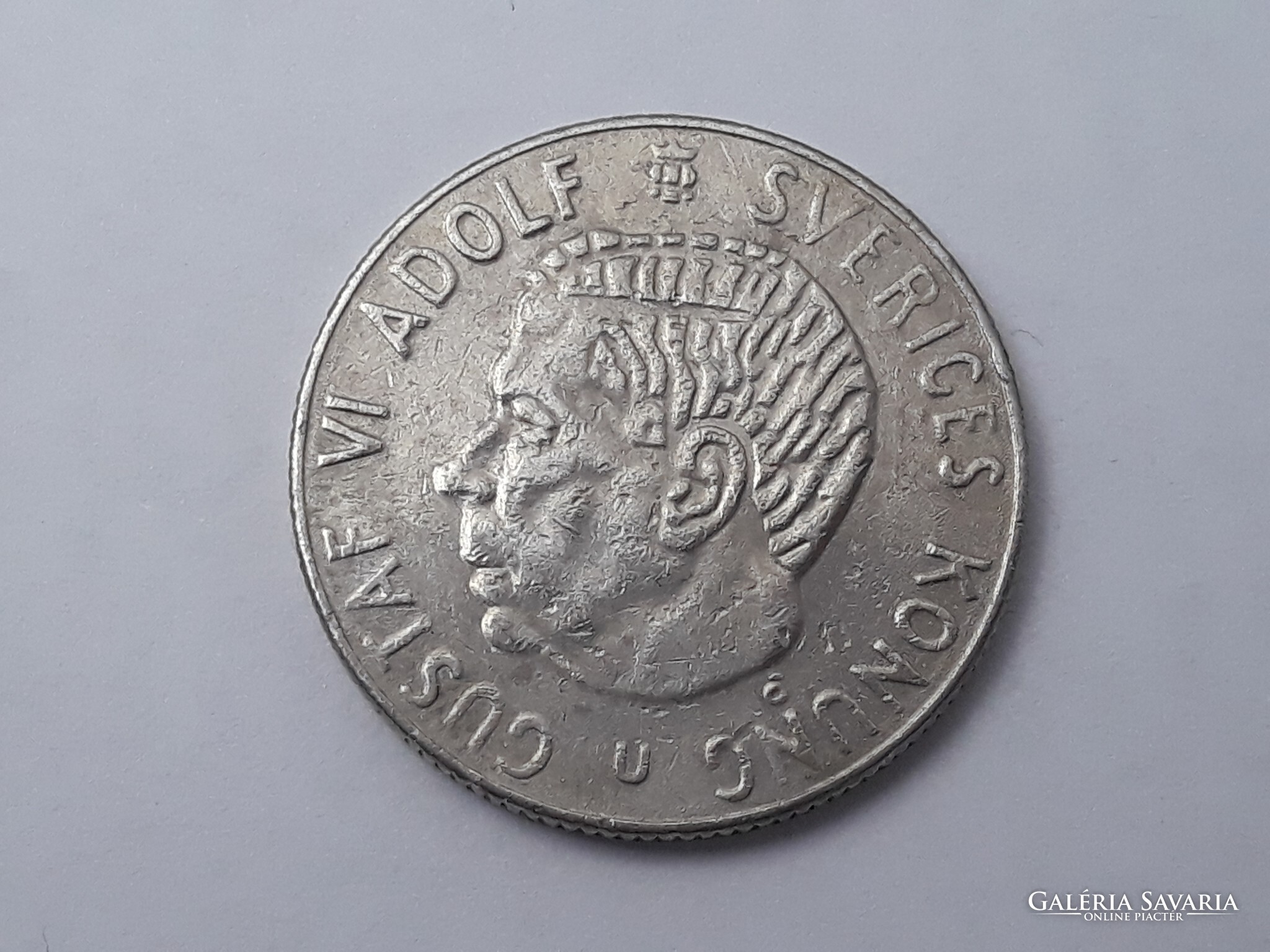 Svédország 1 Korona 1970 érme - Svéd 1 Krona 1970 külföldi pénzérme ...