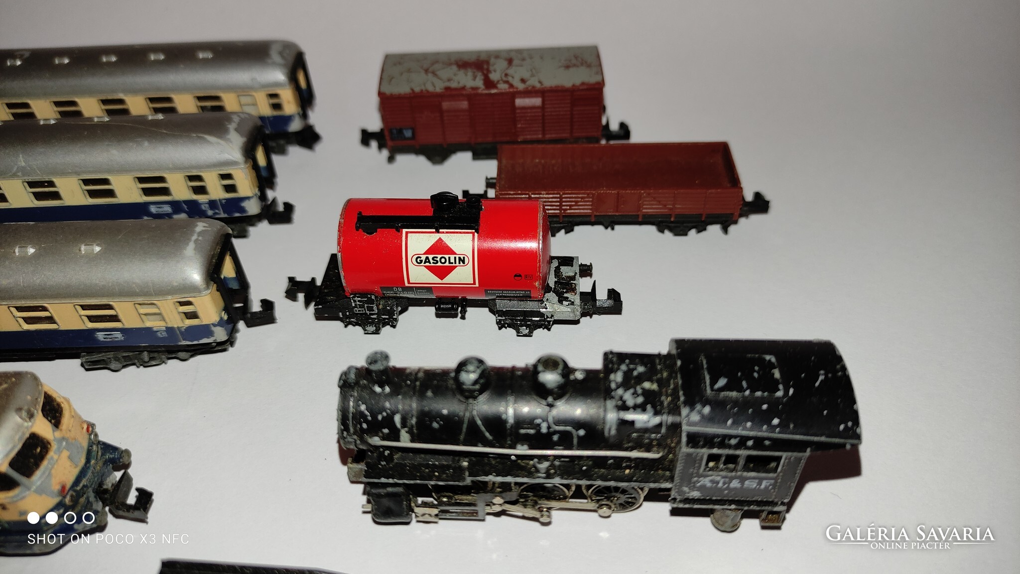 MOST AKCIÓBAN!!! TRIX West Germany vonatok kellékek garmada ...