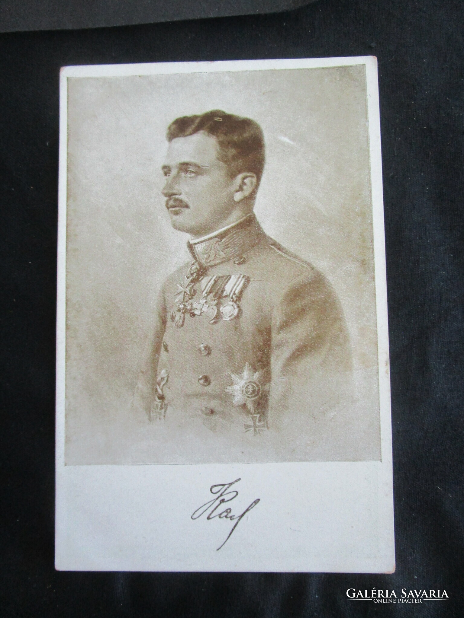 Arc. Károly, the last crowned king of Hungary, Habsburg, 1916, original ...