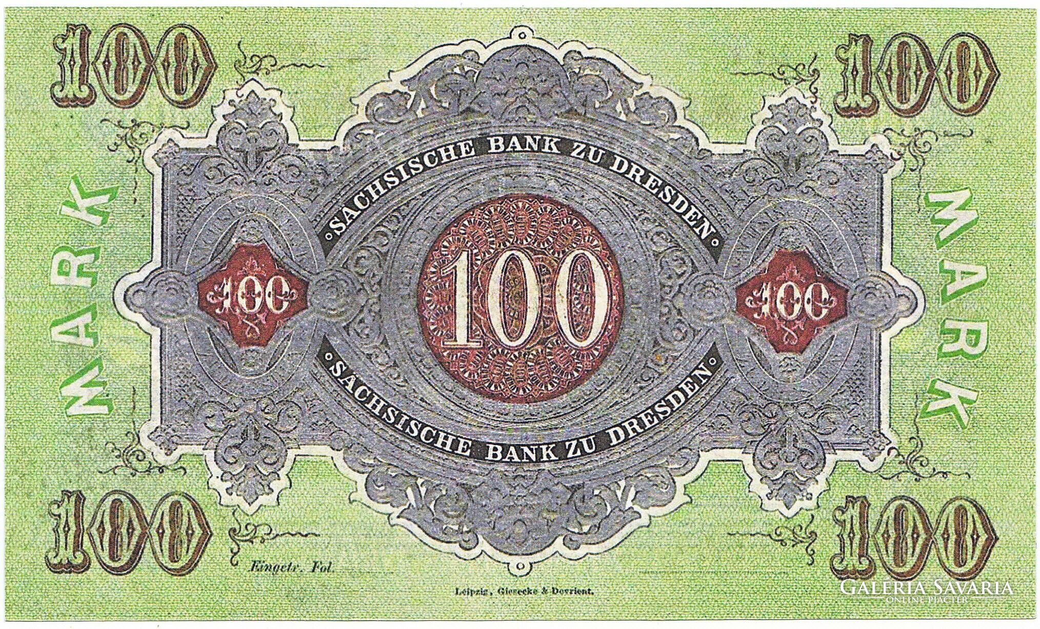 German states 100 German marks 1874 replica - Numismatics, Coins ...