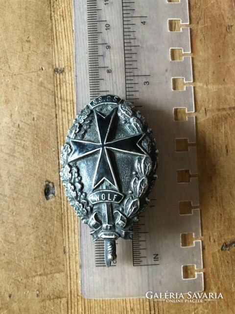 German ss.Os wolf badge ww1, German badge - Military | Galeria Savaria ...