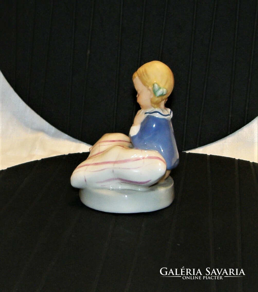 Ritka Royal Dux figura - Tervező Elly Strobach - Porcelán | Galéria ...