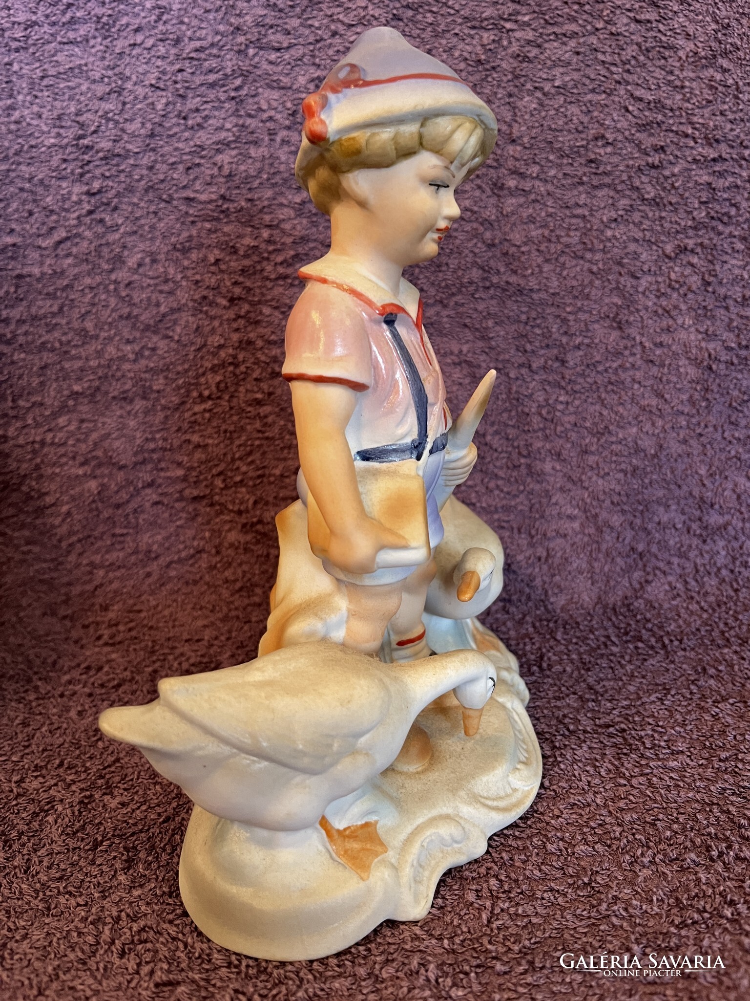 Ludas Matyi matt porcelán figura - Porcelán | Galéria Savaria online ...