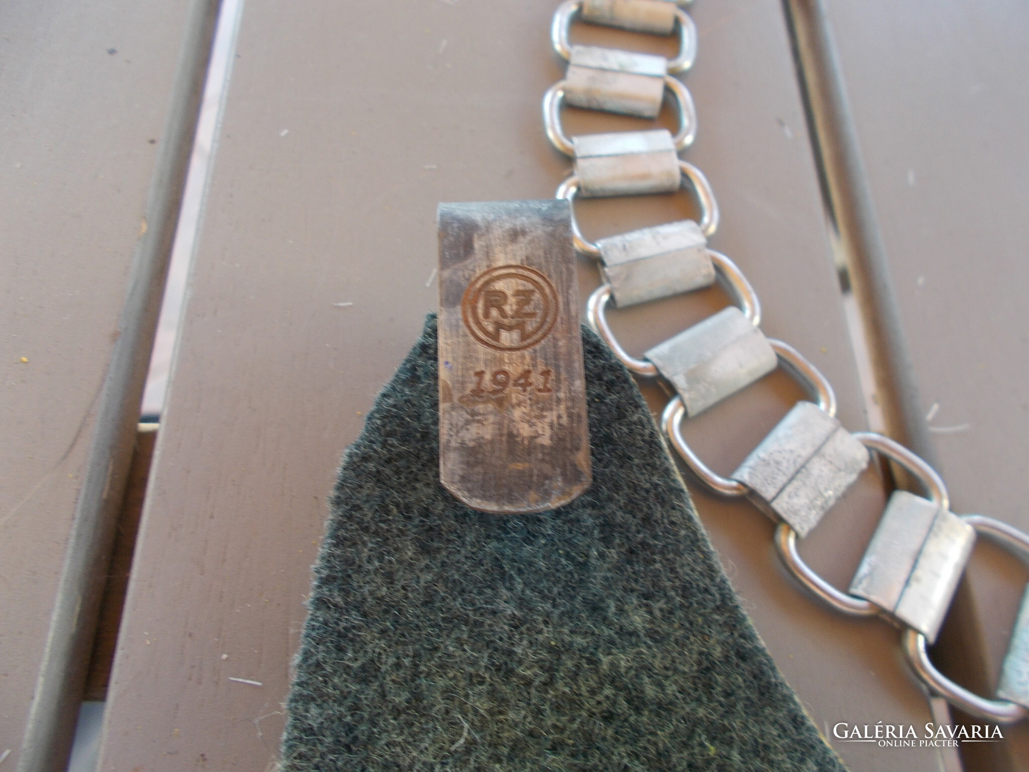Ww2, German soldier gorget, marked - Military | Galeria Savaria online ...