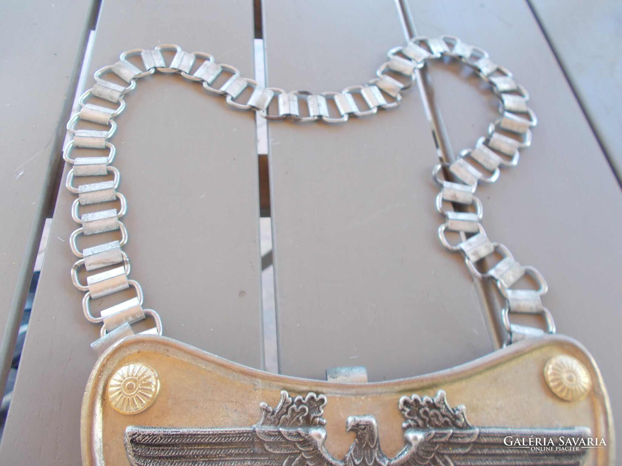 Ww2, German soldier gorget, marked - Military | Galeria Savaria online ...