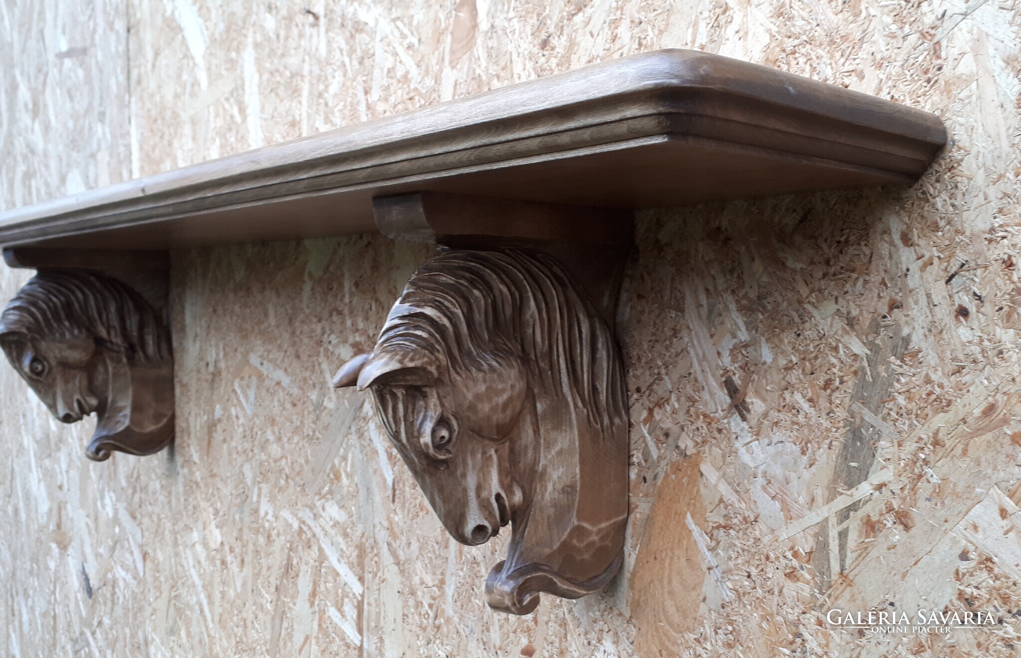 Horse shelf wooden shelf horse gift shelf clothes hanger horse ...