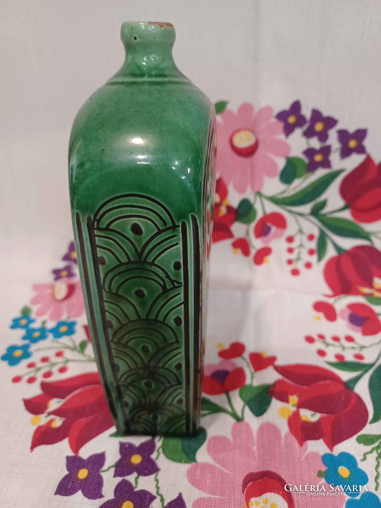 Mezőtúr 1953 butella - Kerámia | Galéria Savaria online piactér ...