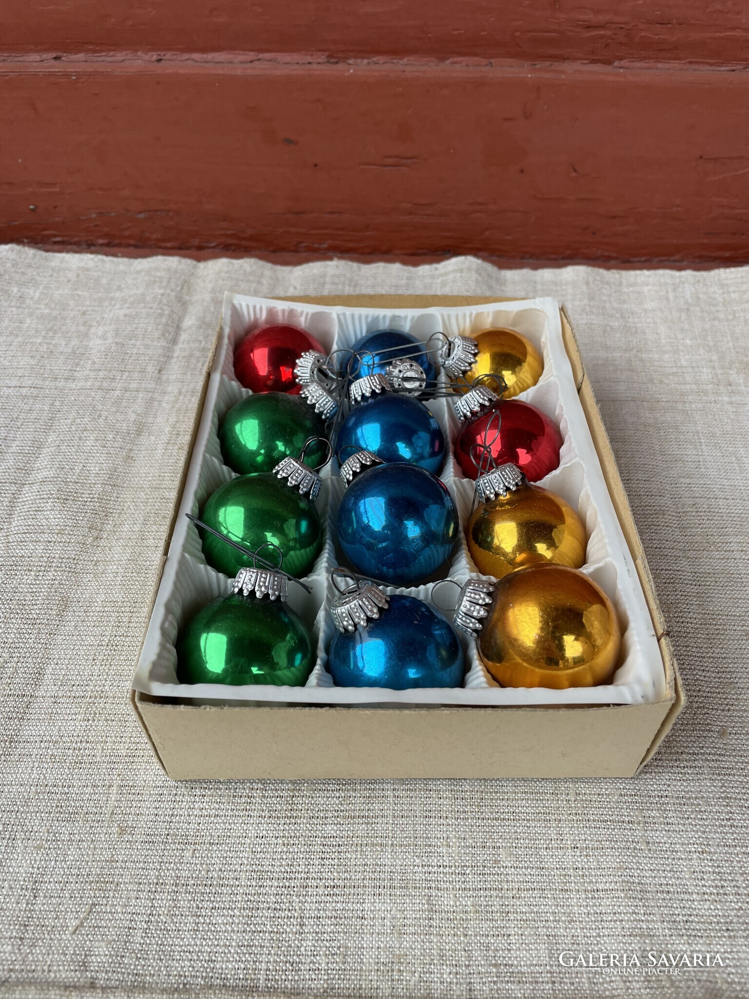 Gyönyörű vegyes üveg ? gömb karácsonyfadísz dísz csomag karácsonyi ...