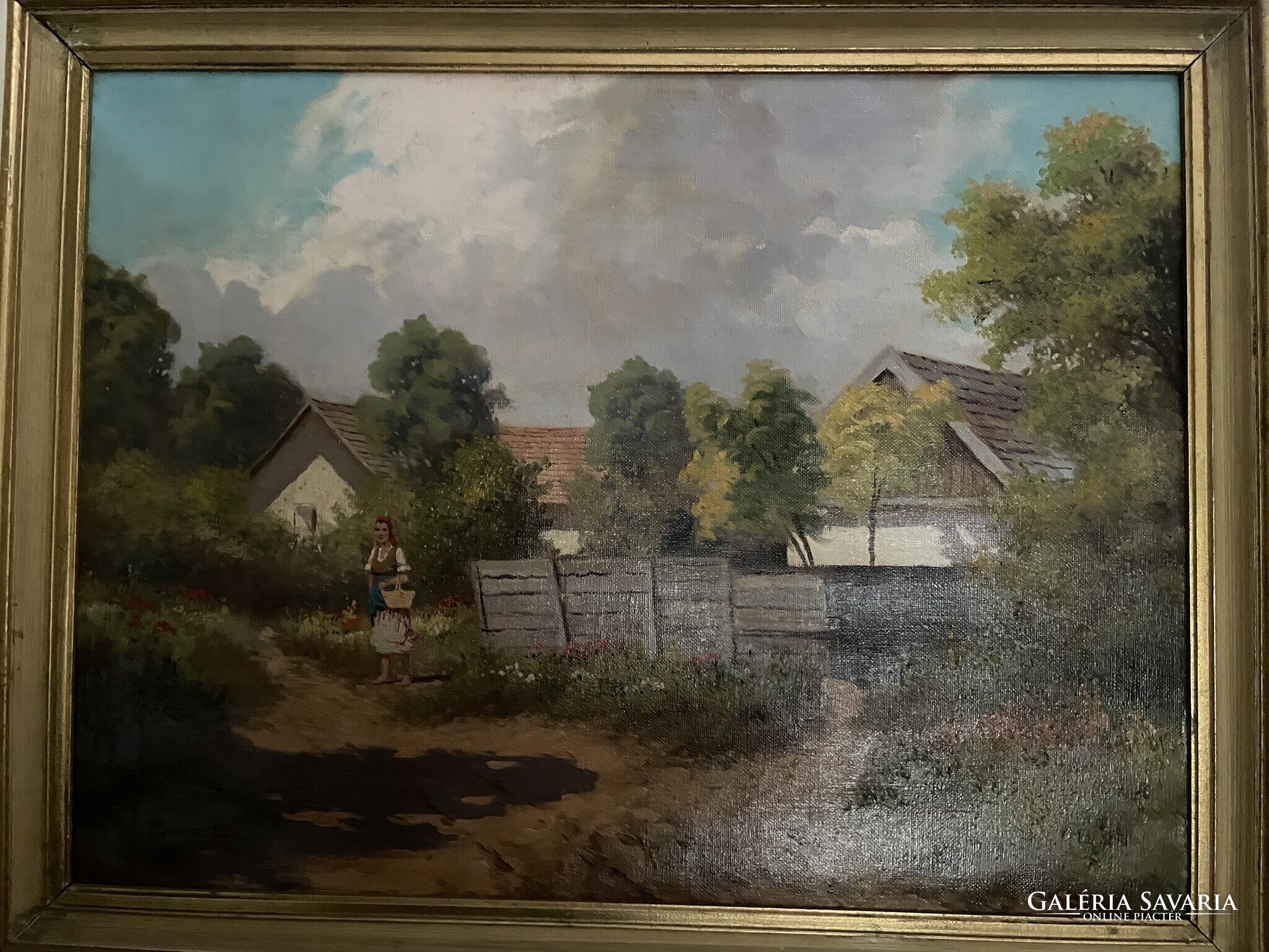 Barsi Béla!..60x80cm plussz kerete - Festmény | Galéria Savaria online ...