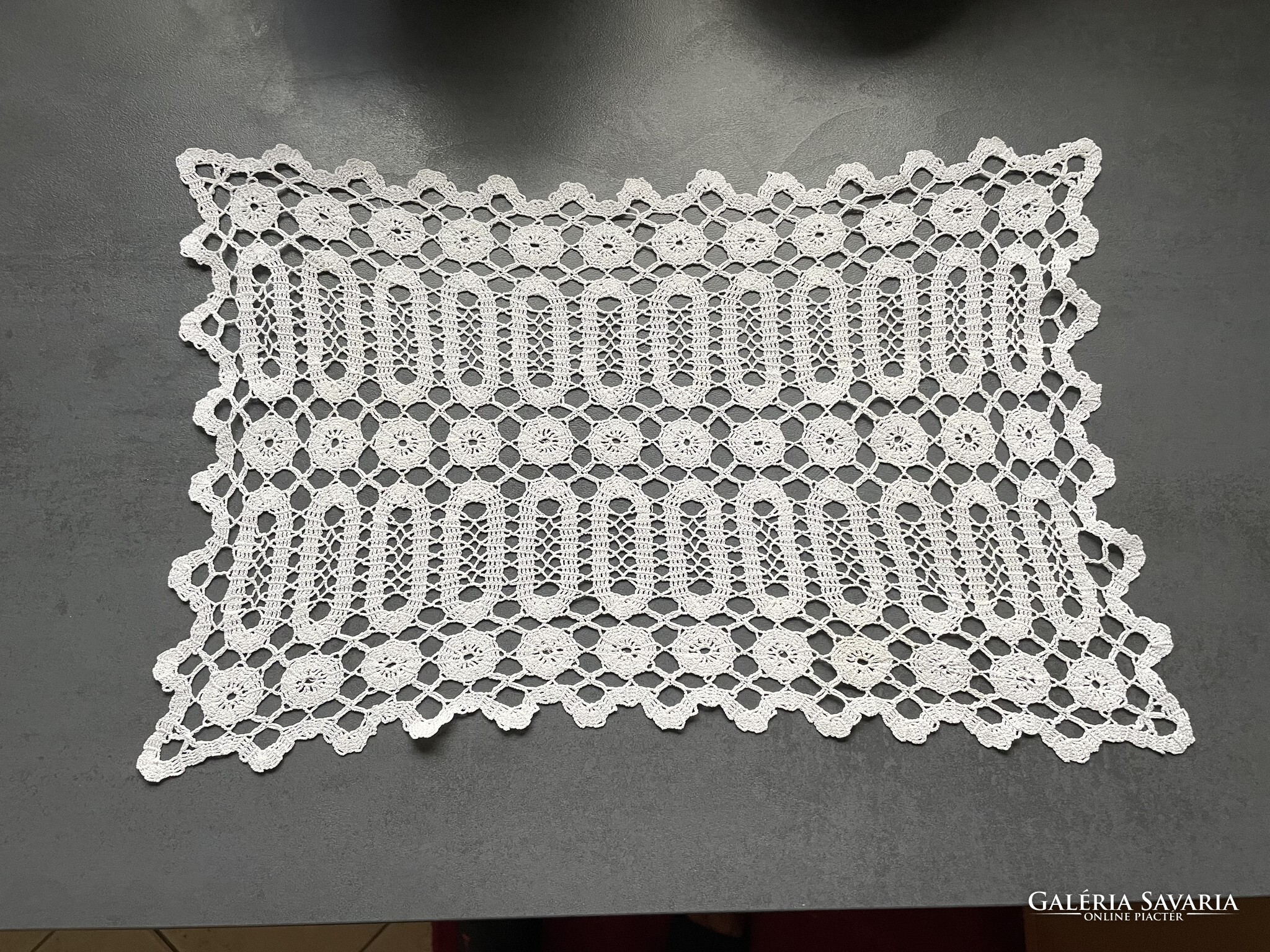 Finom horgolt terítő, kézimunka, rece csipke - 2 db - Szőnyeg, Textil ...