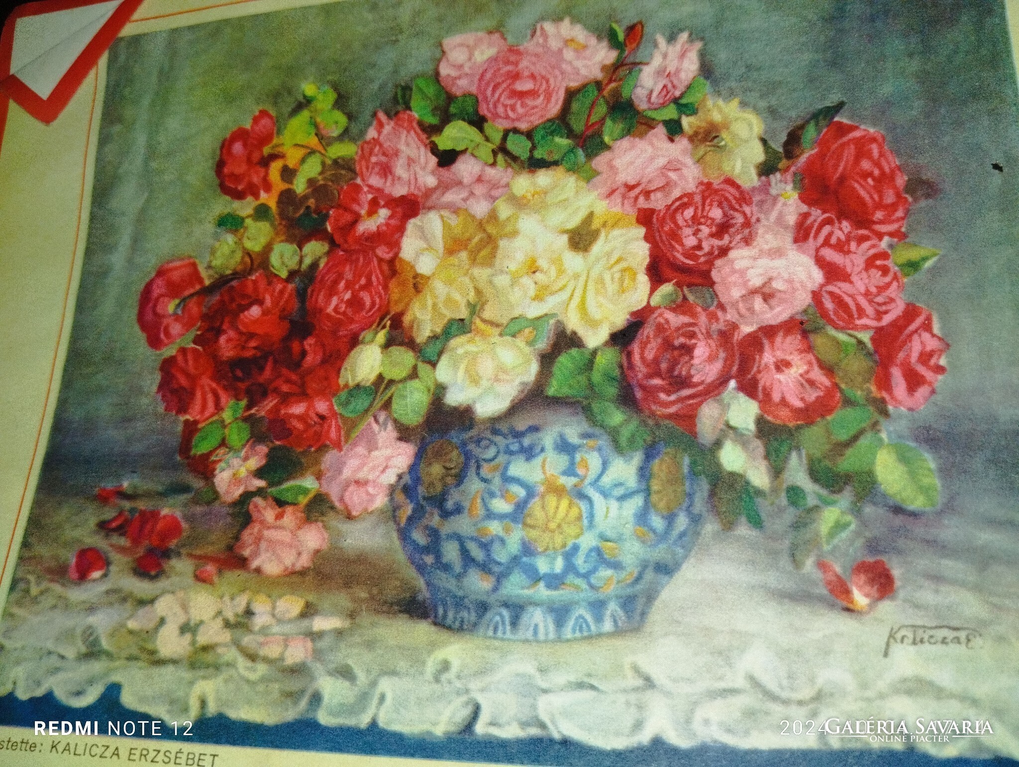 Dísz távirat Magyar királyi posta - Gyűjtemény | Galéria Savaria online ...