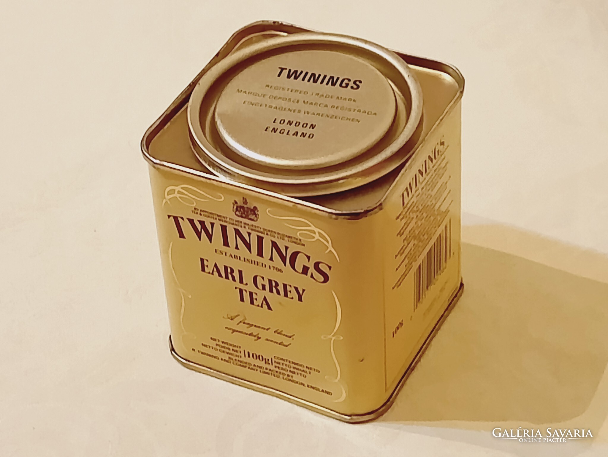 200 Forintos ládám - Üres doboz fém TWININGS EARL GREY tea - Gyűjtemény ...