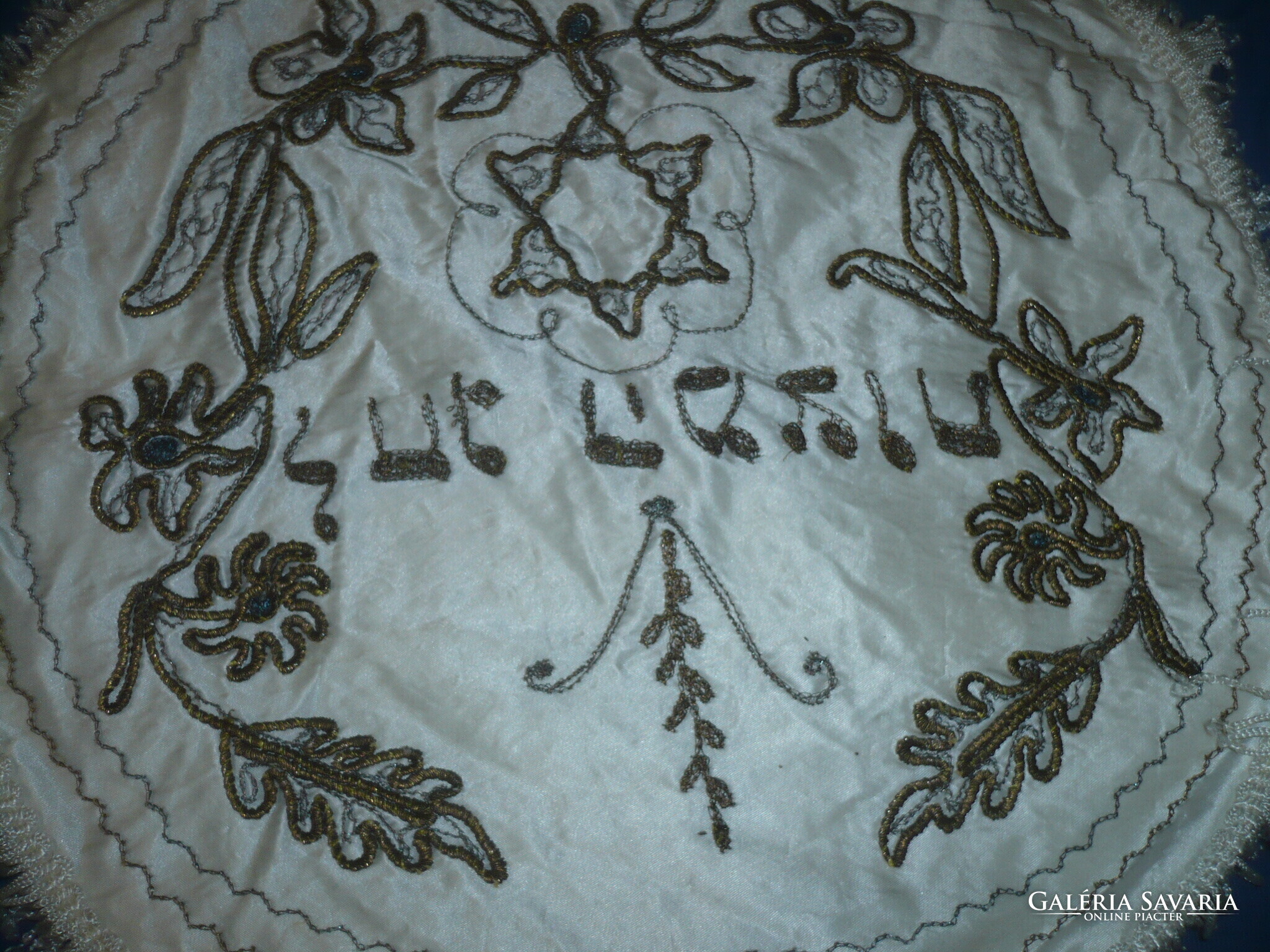 Antik dávid csillagos zsidó hímzett lepénytartó judaika - Vallás és ...