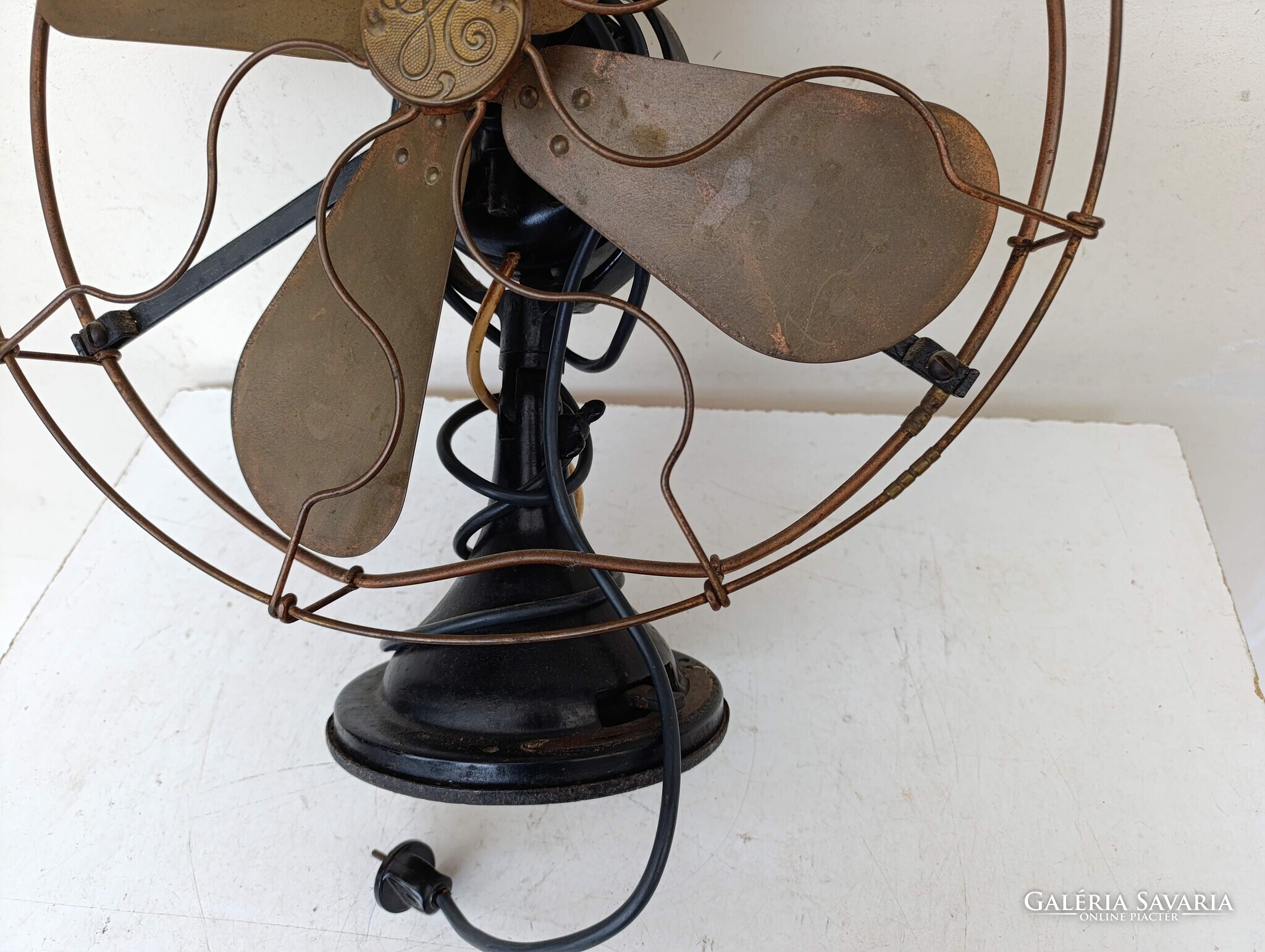 Antik ventilátor műszaki régiség ventillátor 929 3127 - Műszaki régiség ...