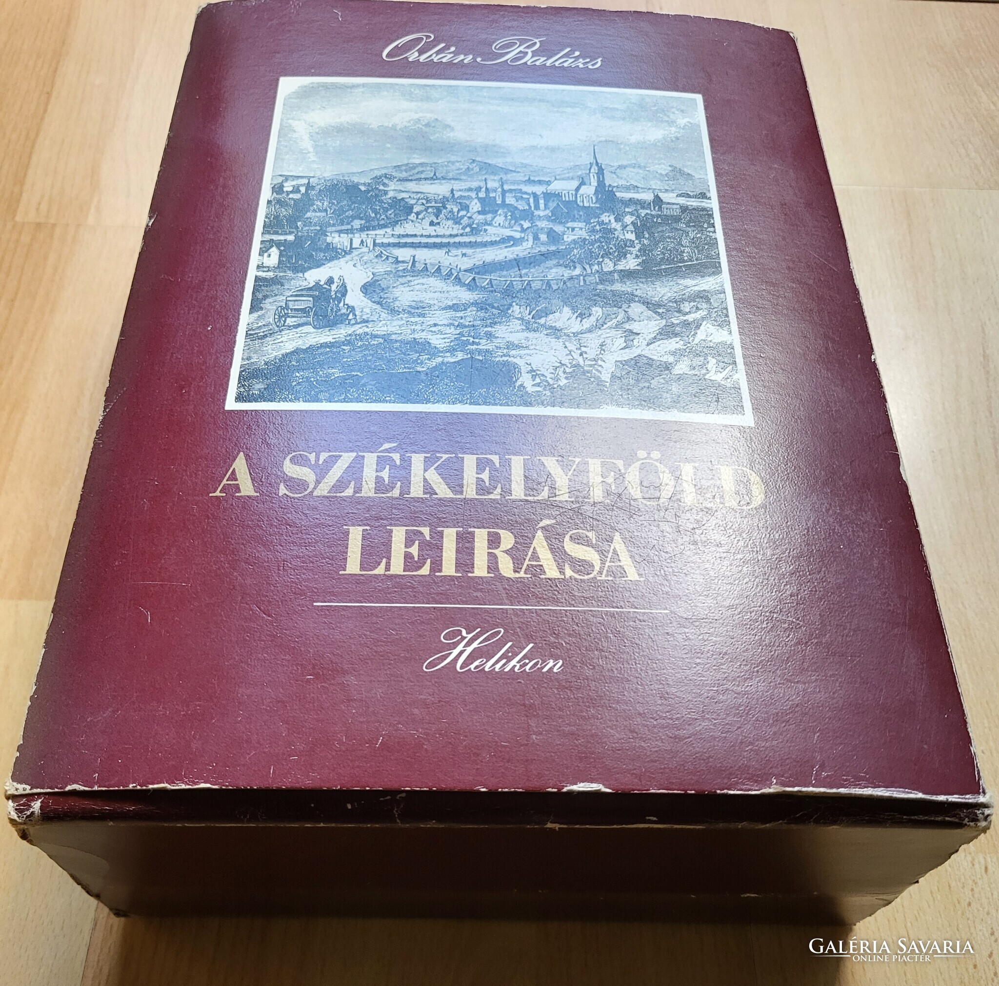Orbán Balázs A Székelyföld leírása I-II. könyv doboz - Könyv | Galéria ...