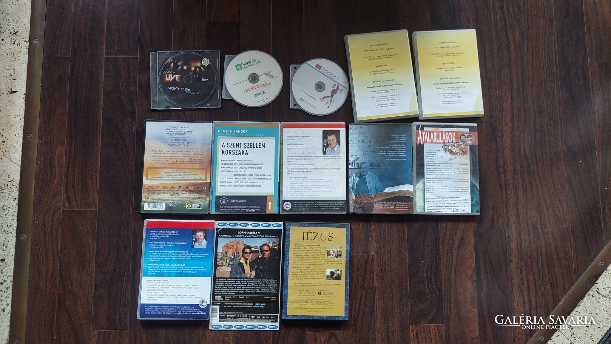 Jézus élete, Milliókért a pokolba, Átalakulások, Audio biblia, 13 db ...