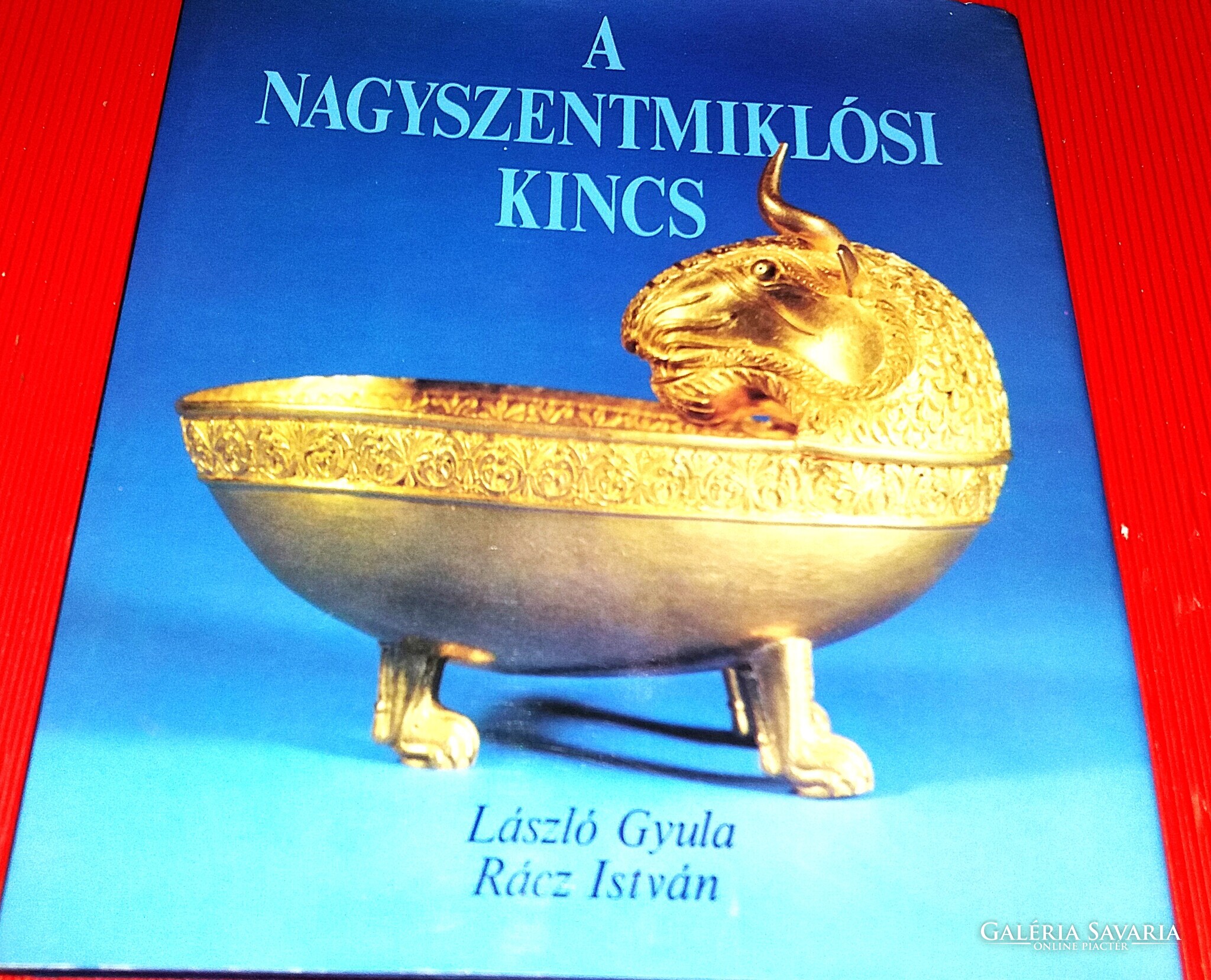 1983.László Gyula - A nagyszentmiklósi kincs KÉPES ALBUM könyv a képek ...