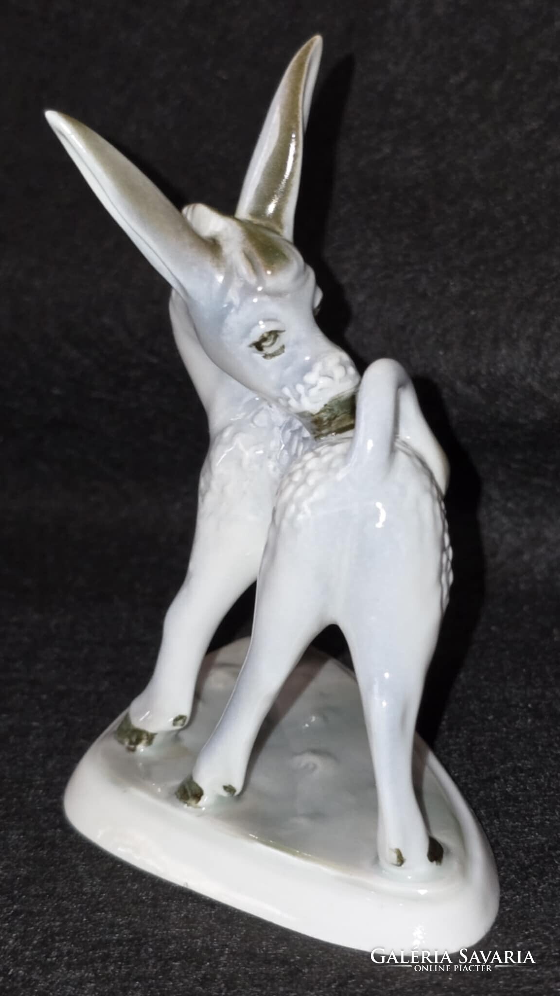 Ritka Zsolnay szamár figura - Porcelán | Galéria Savaria online piactér ...