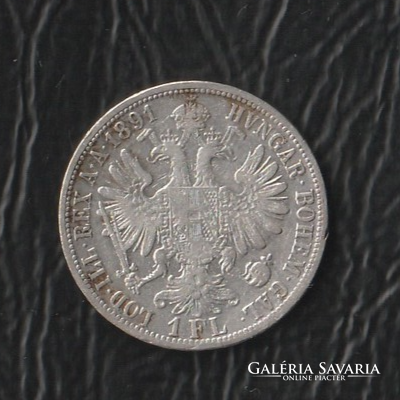 1 Florin 1891 - Numizmatika, Pénz, Érme | Galéria Savaria online ...