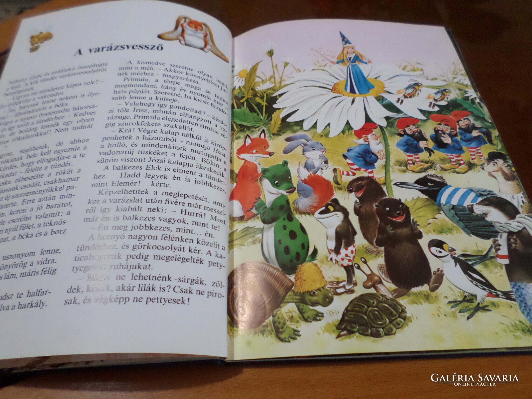 Tony Wolf MESÉL AZ ERDŐ az állatokról, törpékről, óriásokról ...