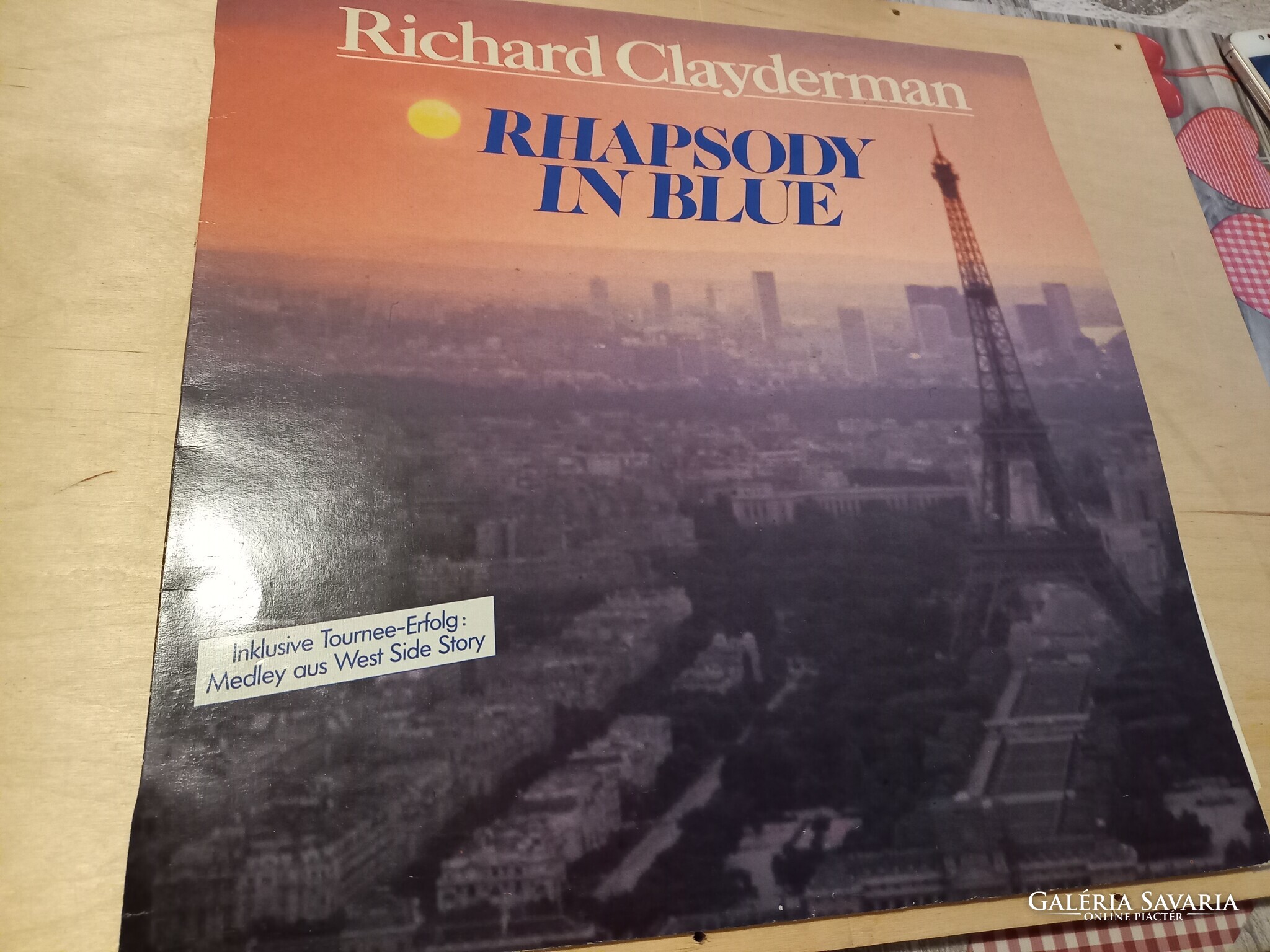 Richard Clayderman Rhapsody in Blue lp hanglemez - Zene | Galéria ...