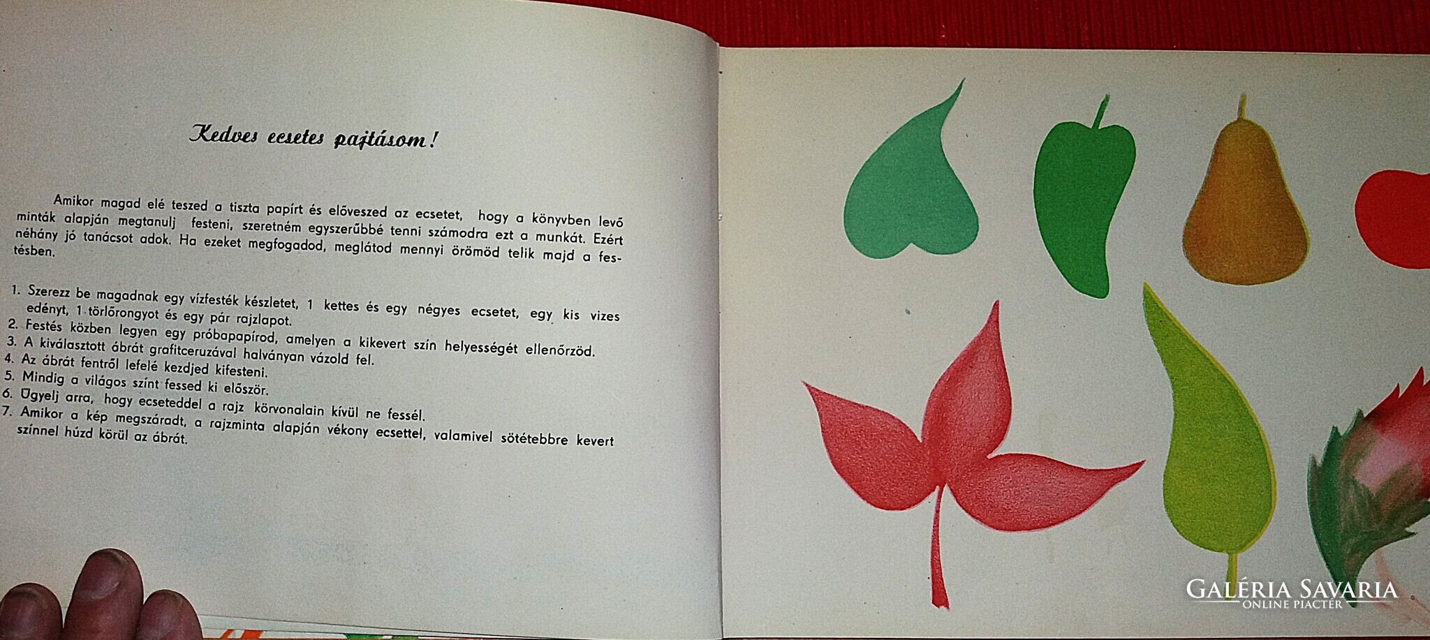 Tahi-Tóth Nándor - A kis festő - HIBÁTLAN 1. KIADÁS könyv a képek ...