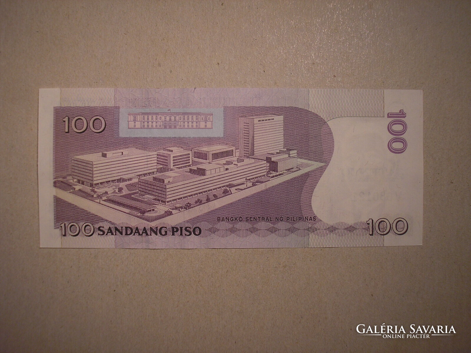 Fülöp-szigetek - 100 Piso 2011 UNC emlékkiadás 75 éves az ATENEO jogi iskola - Numizmatika, Pénz ...