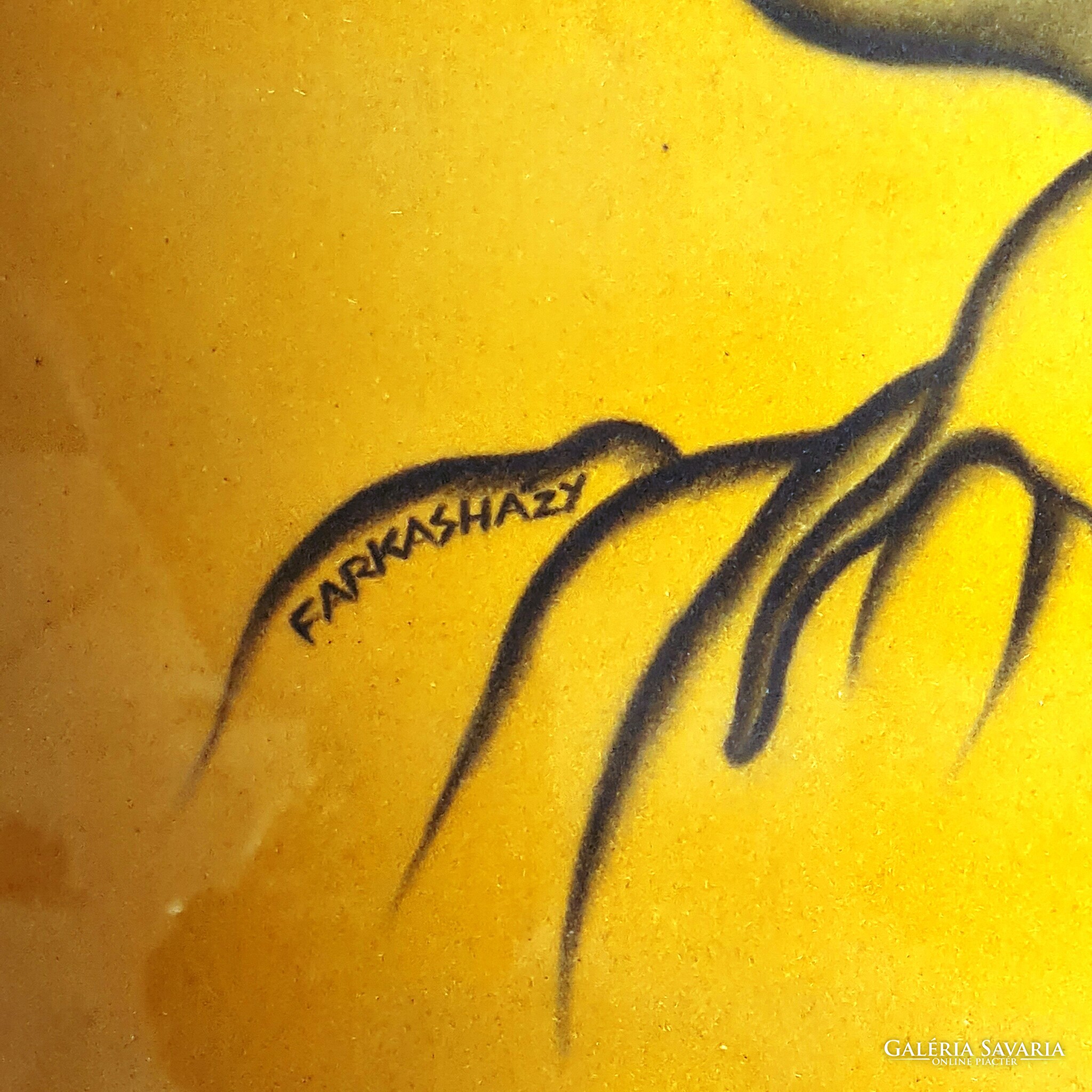 Farkasházy Miklós- Art deco portré- - Kép, grafika | Galéria Savaria ...