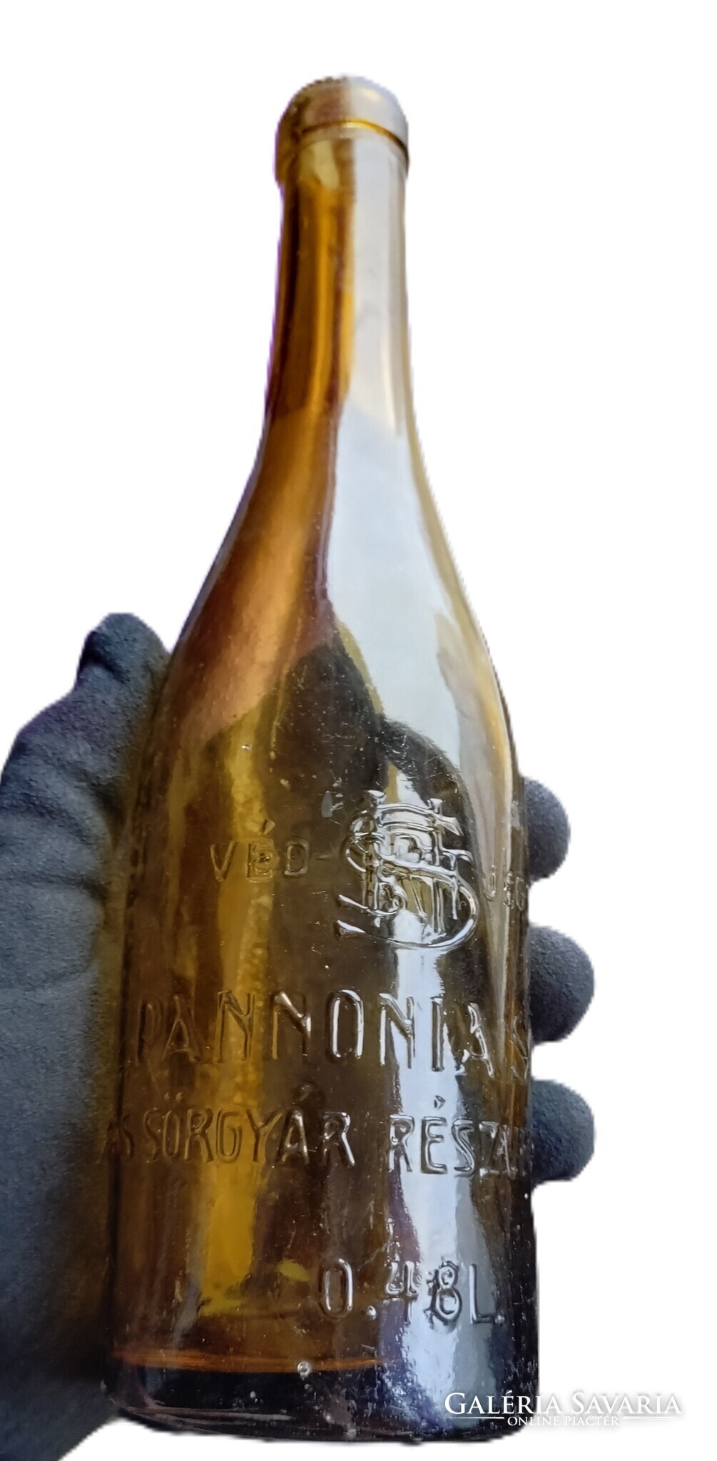 Antik Pannónia Sör Hirschfeld S. Sörgyár Részvénytársaság Pécs üveg ...