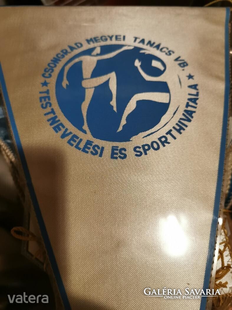 Csongrád Megyei Tanács VB. Testnevelési és Sporthivatal zászló - flag ...