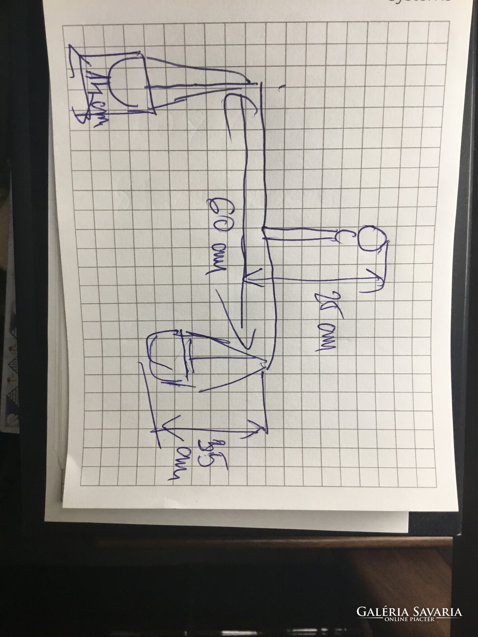 Antik réz kétkaros / karos mérleg! Dekoráció!! Ritkaság! Gyűjtői darab ...