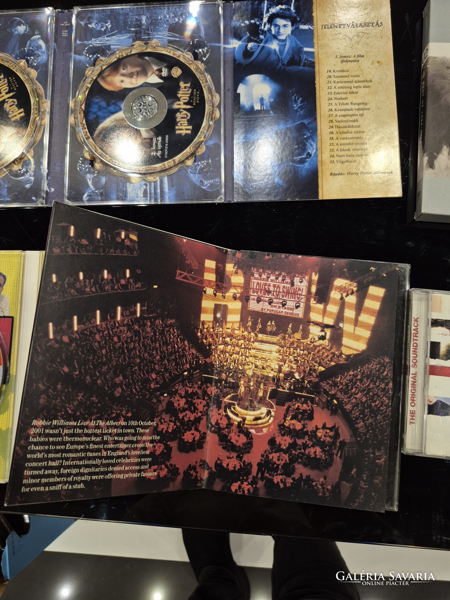 CD Robbie Williams És Harry Potter stb - Zene | Galéria Savaria online ...