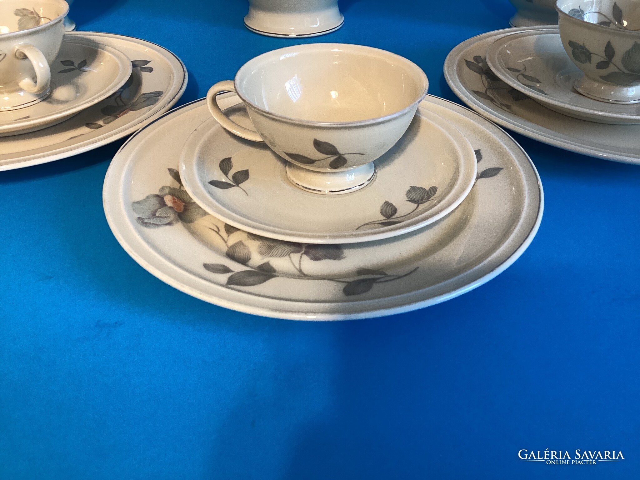 Rosenthal Winifred porcelán kávés , reggeliző készlet 3 személyes ...