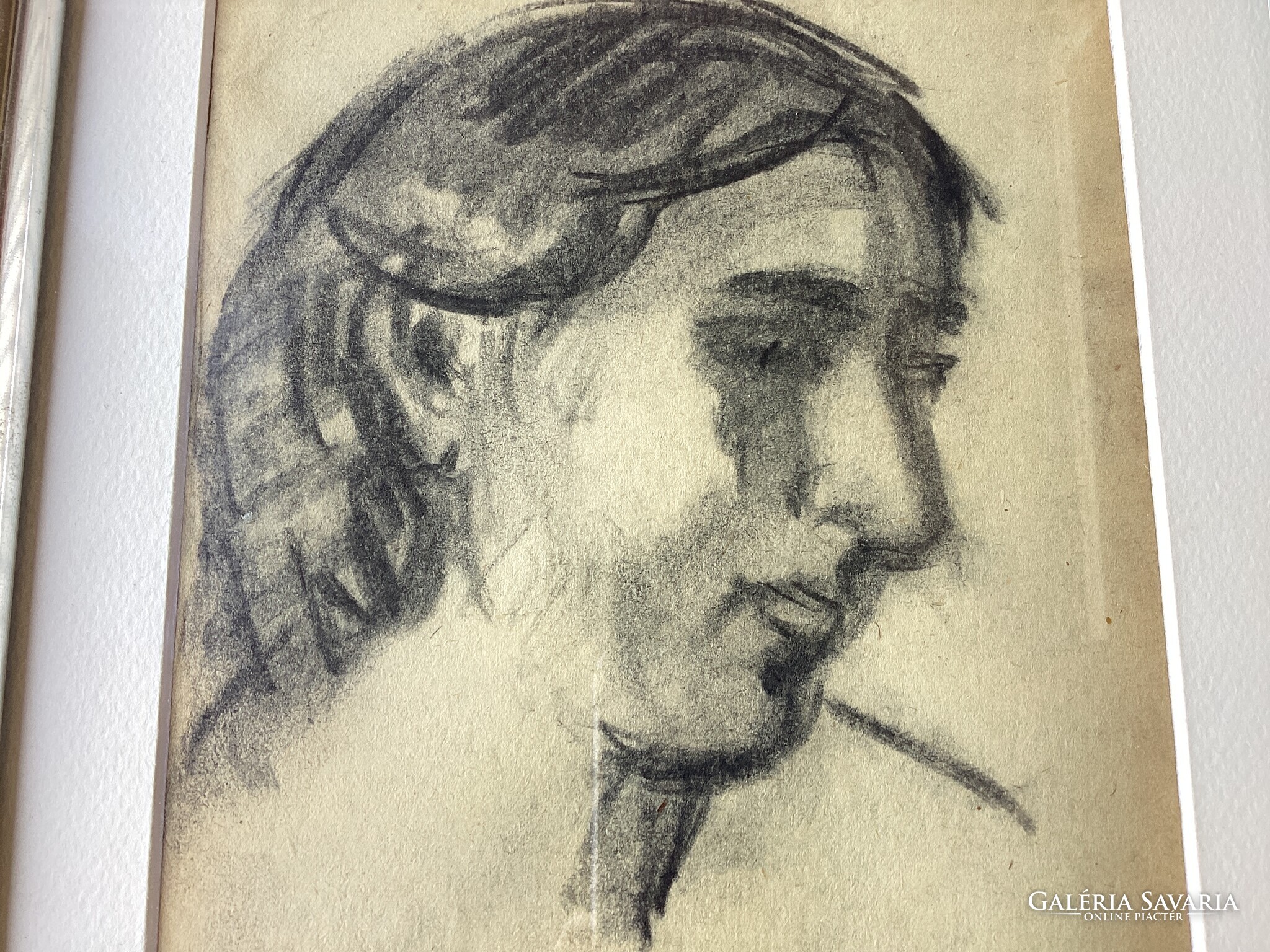 Gráber Margit ( 1895 - 1993 ) - Női portré . - Kép, grafika | Galéria ...