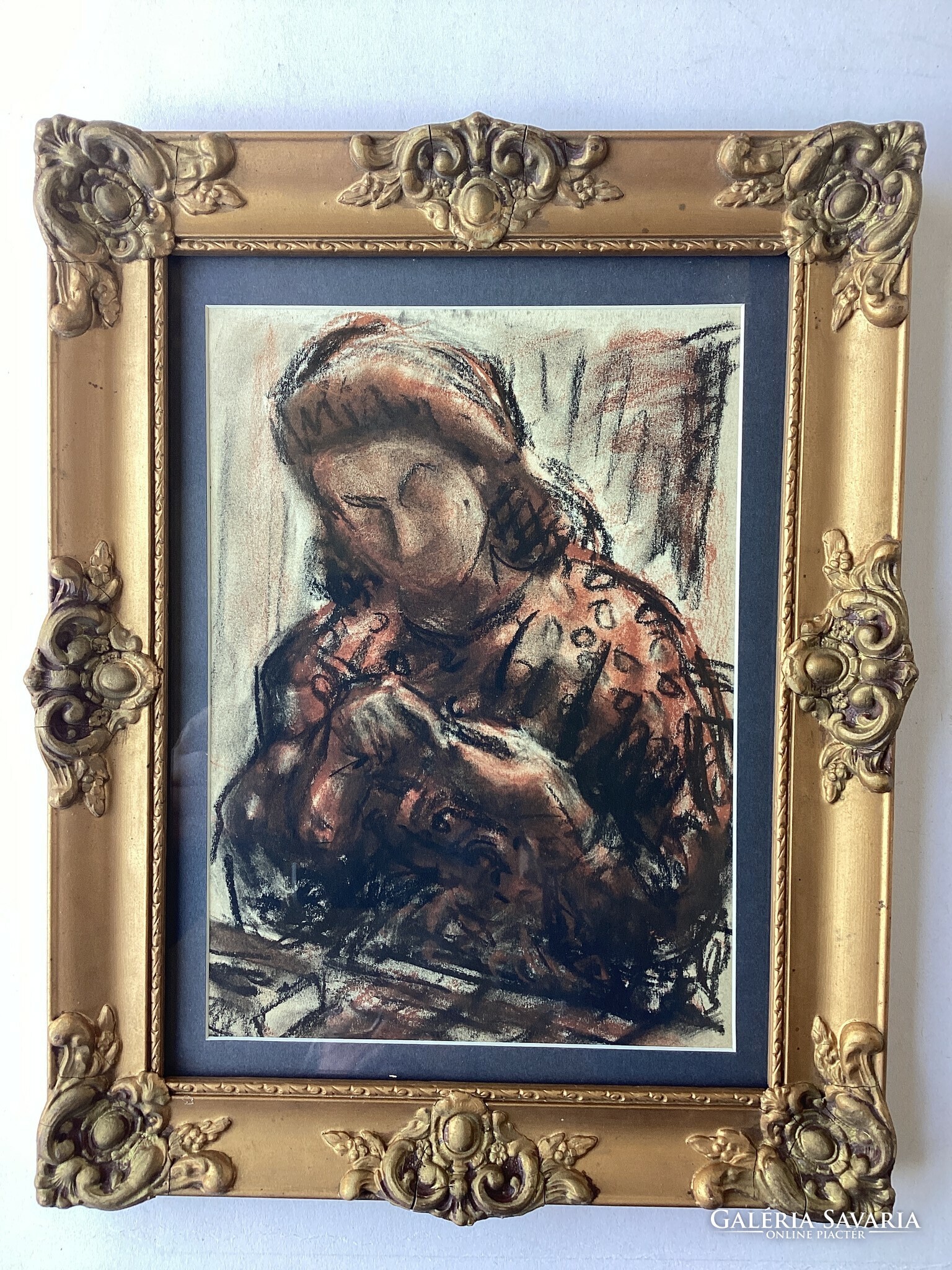 Gráber Margit ( 1895 - 1993 ) . A varrónő . - Kép, grafika | Galéria ...