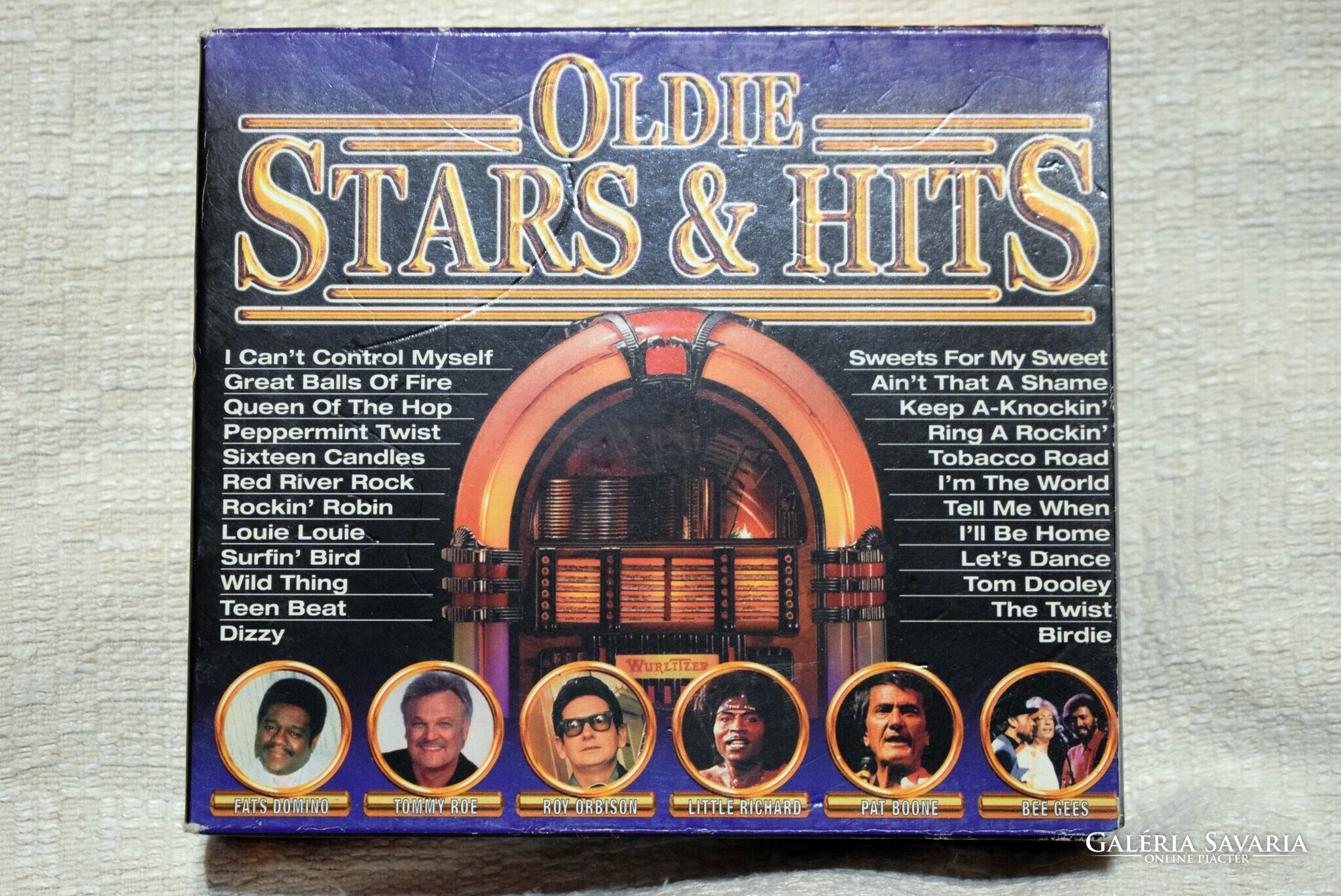 Oldie Stars & Hits 3 CD box , Fats Domino , Tommy Roe , Roy Orbison ...