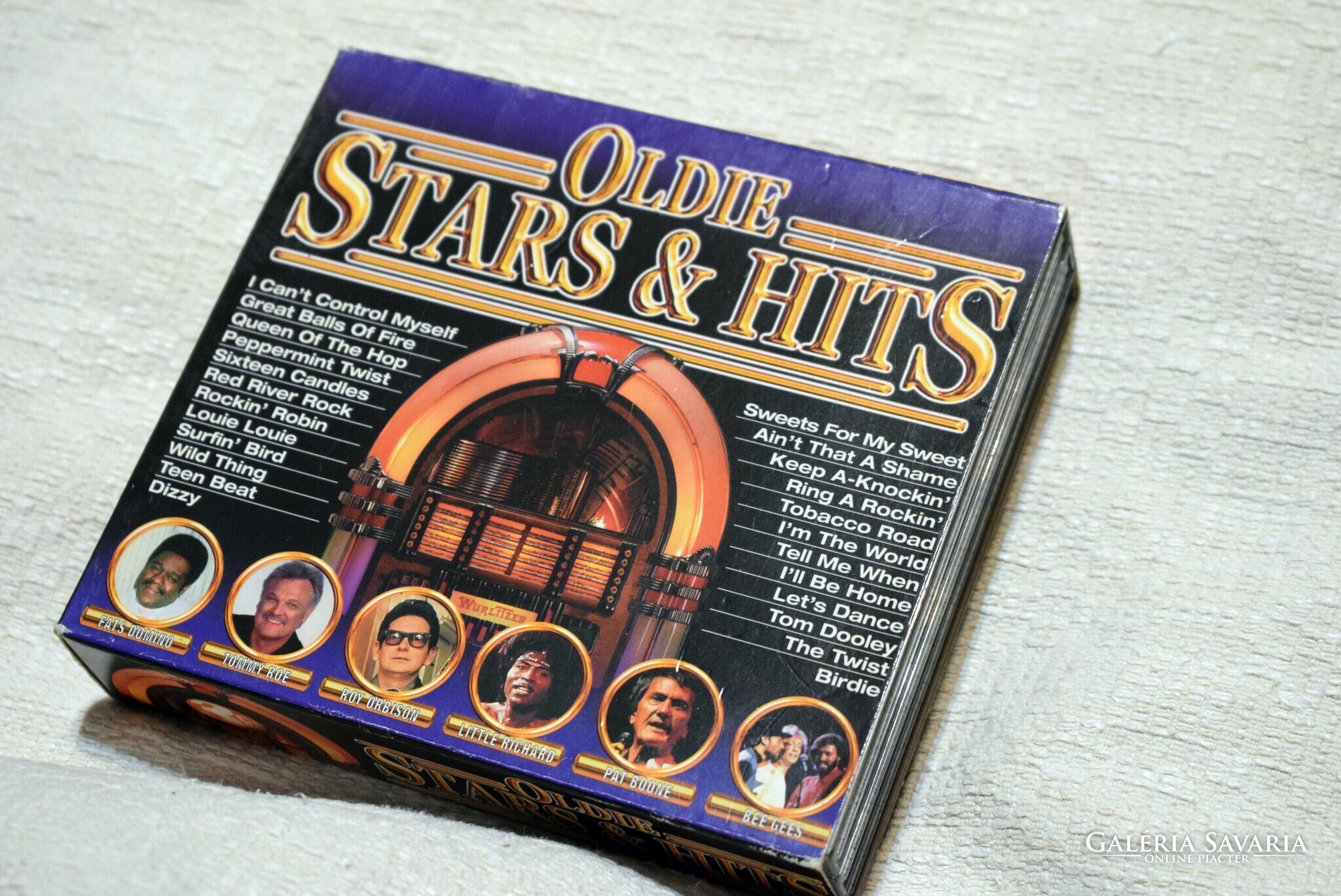 Oldie Stars & Hits 3 CD box , Fats Domino , Tommy Roe , Roy Orbison ...