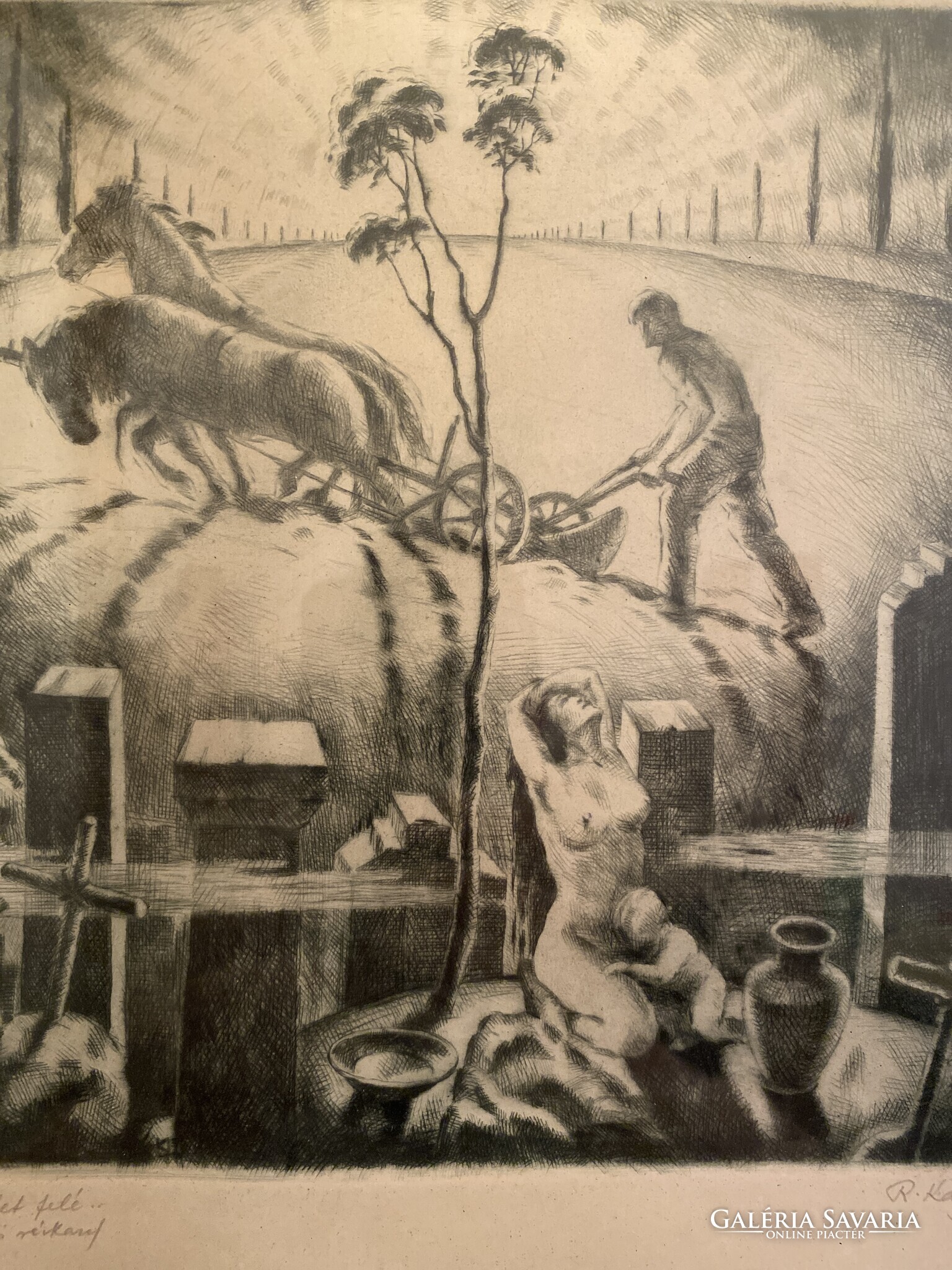 Réfi-Kády János ( 1894 - 1941 ) új élet felé … - Kép, grafika | Galéria ...