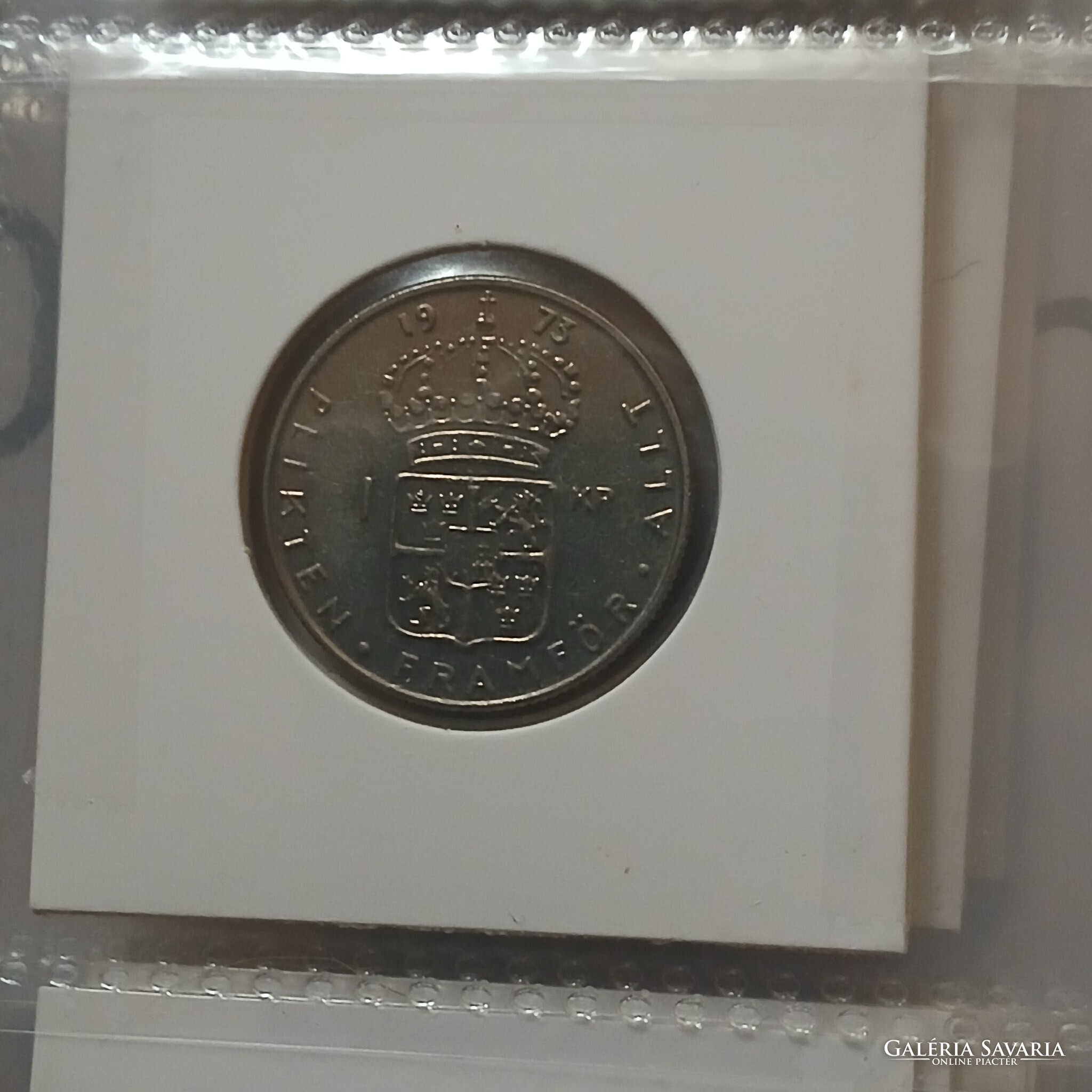 1975-ös svéd pénzérme: 1 korona - Numizmatika, Pénz, Érme | Galéria ...