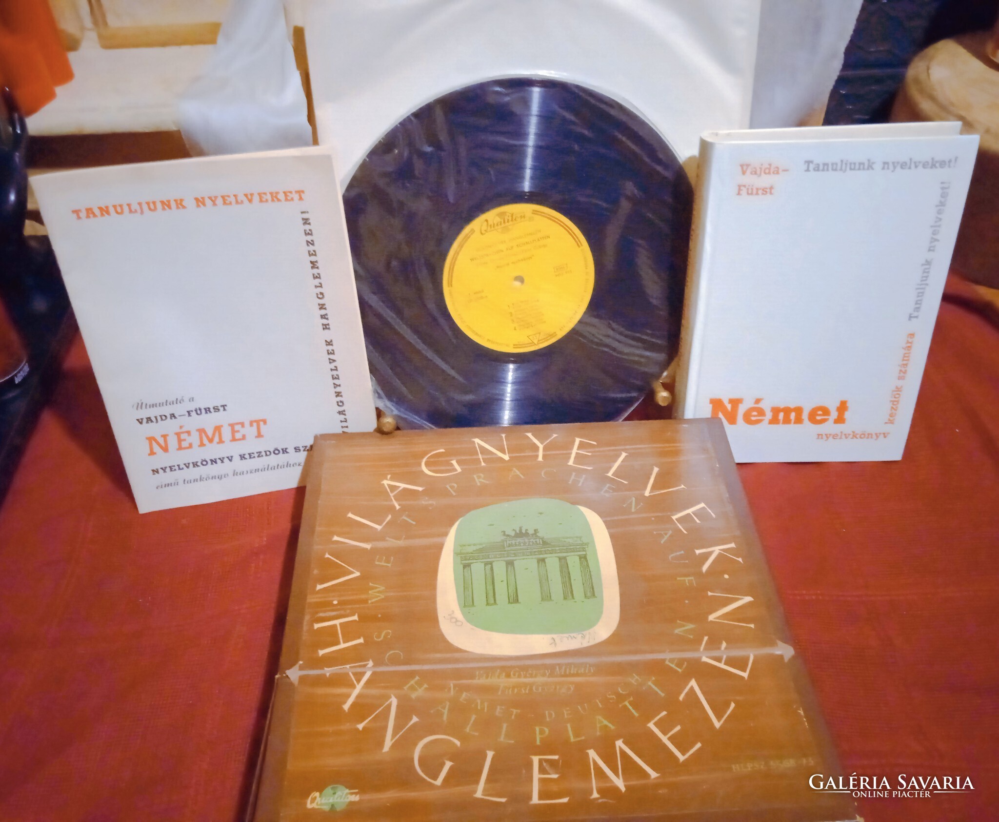 German 1964 like new never used Quiliton Hungarian language set of 6 33 ...