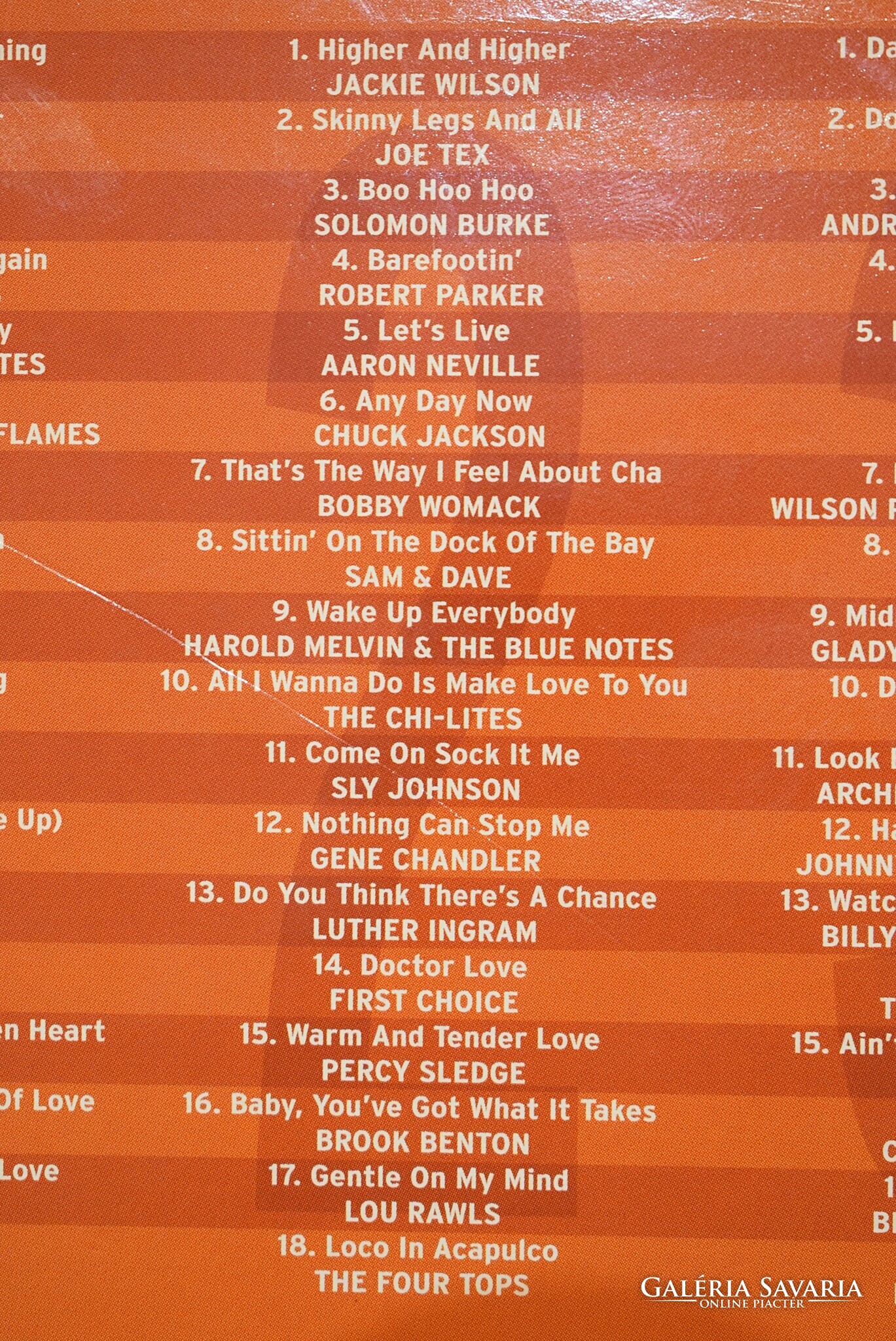 Soul Diamonds , soul válogatás 3 CD válogatáslemez Barefootin' , Higher ...