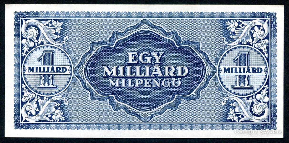 1946 1 milliárd Milpengő ANUC - Numizmatika, Pénz, Érme | Galéria ...