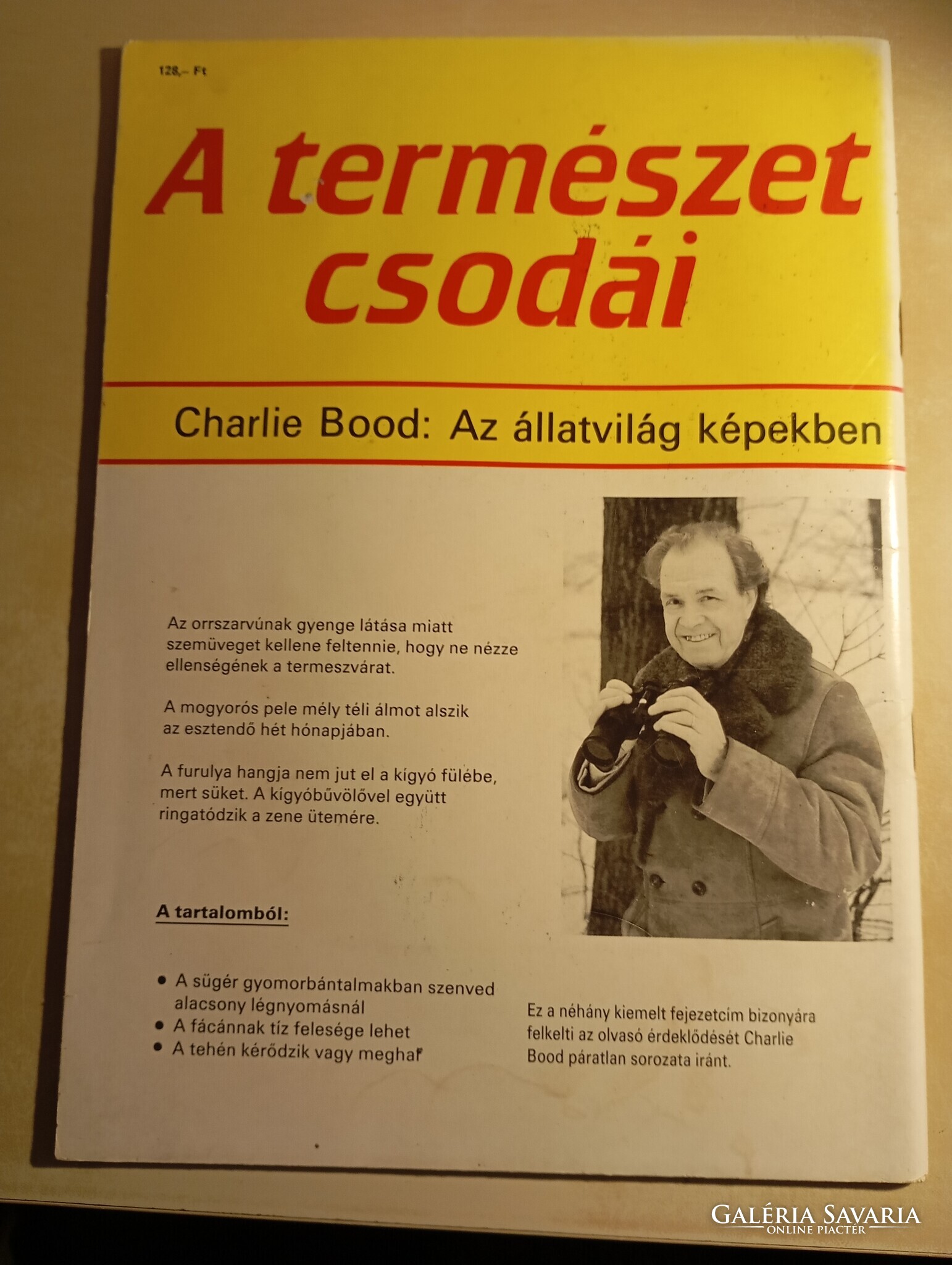 Charlie Bood A természet csodái 4 - Könyv | Galéria Savaria online ...