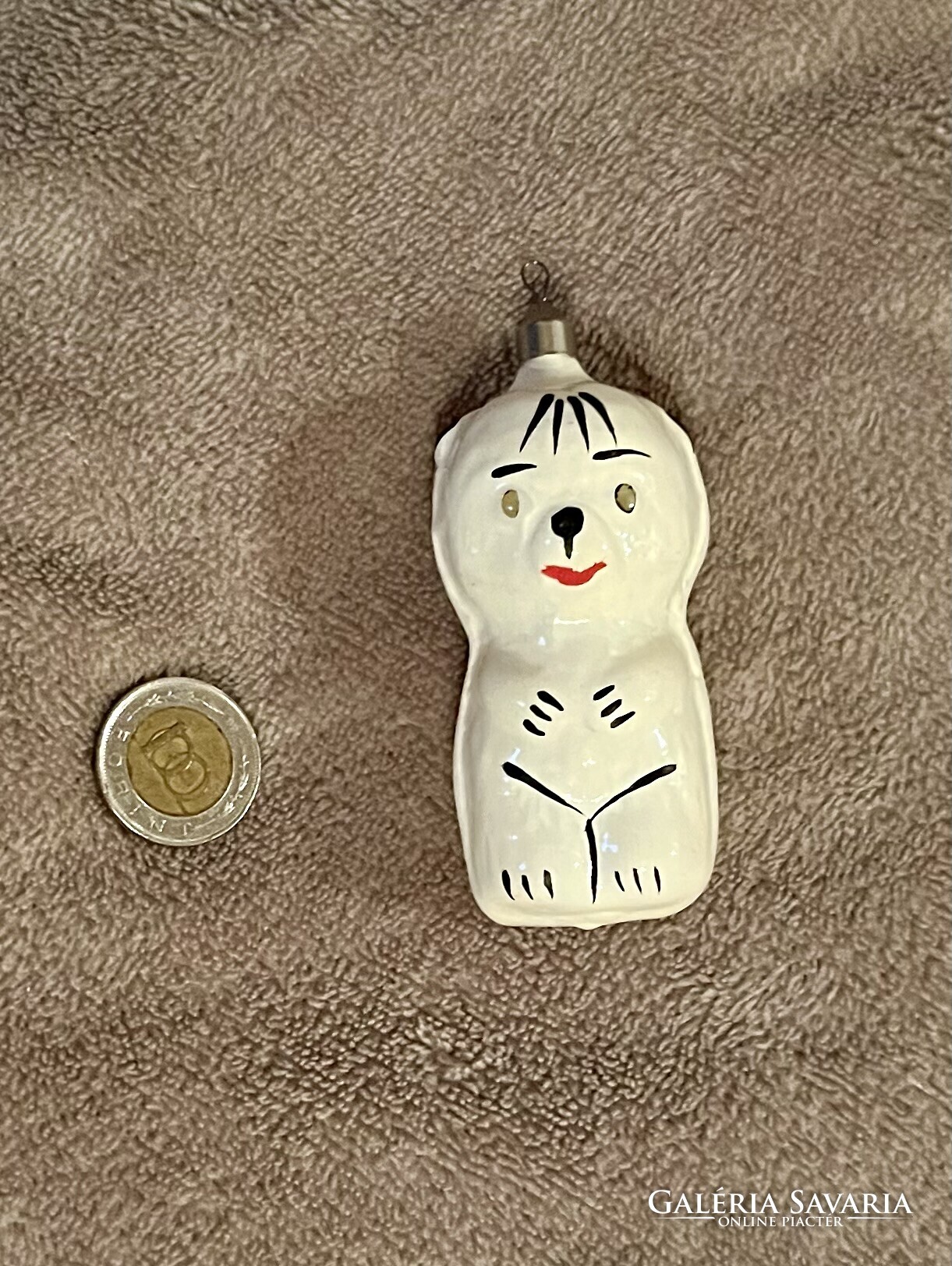 Régi, retro ,üveg Karácsonyfadísz - Otthon, háztartás kellékei ...