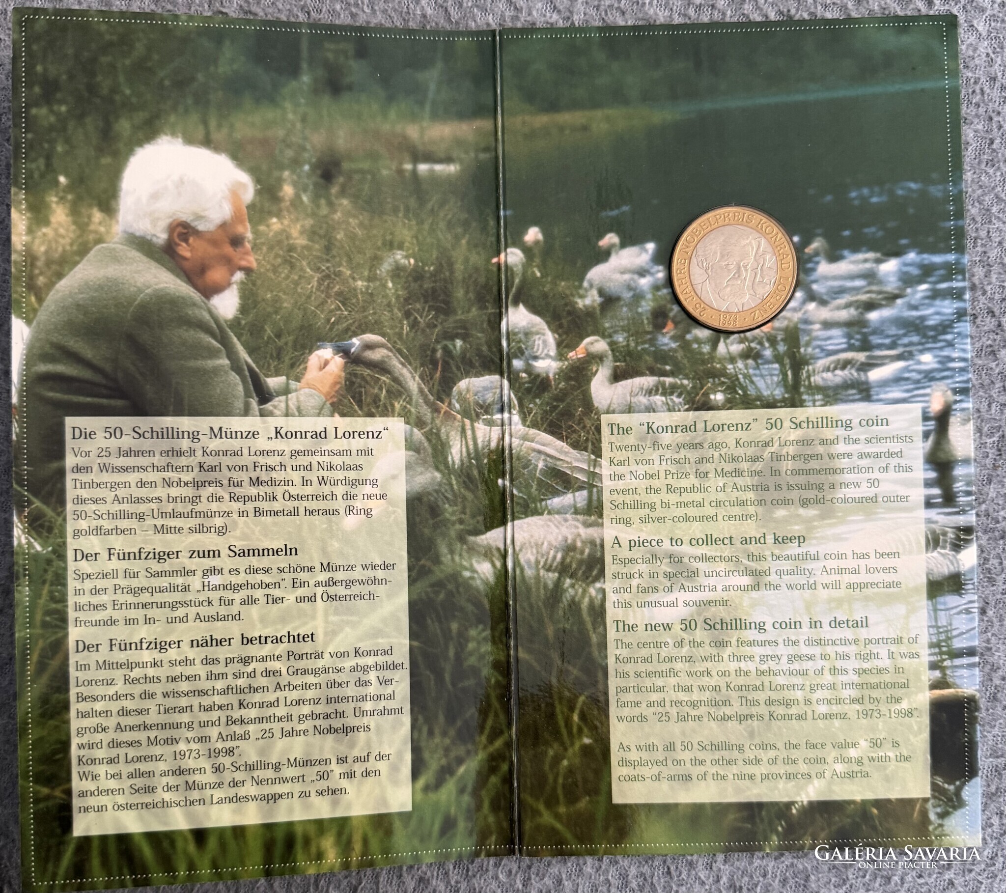 50 Schilling ( 1998 ) - Numizmatika, Pénz, Érme | Galéria Savaria ...